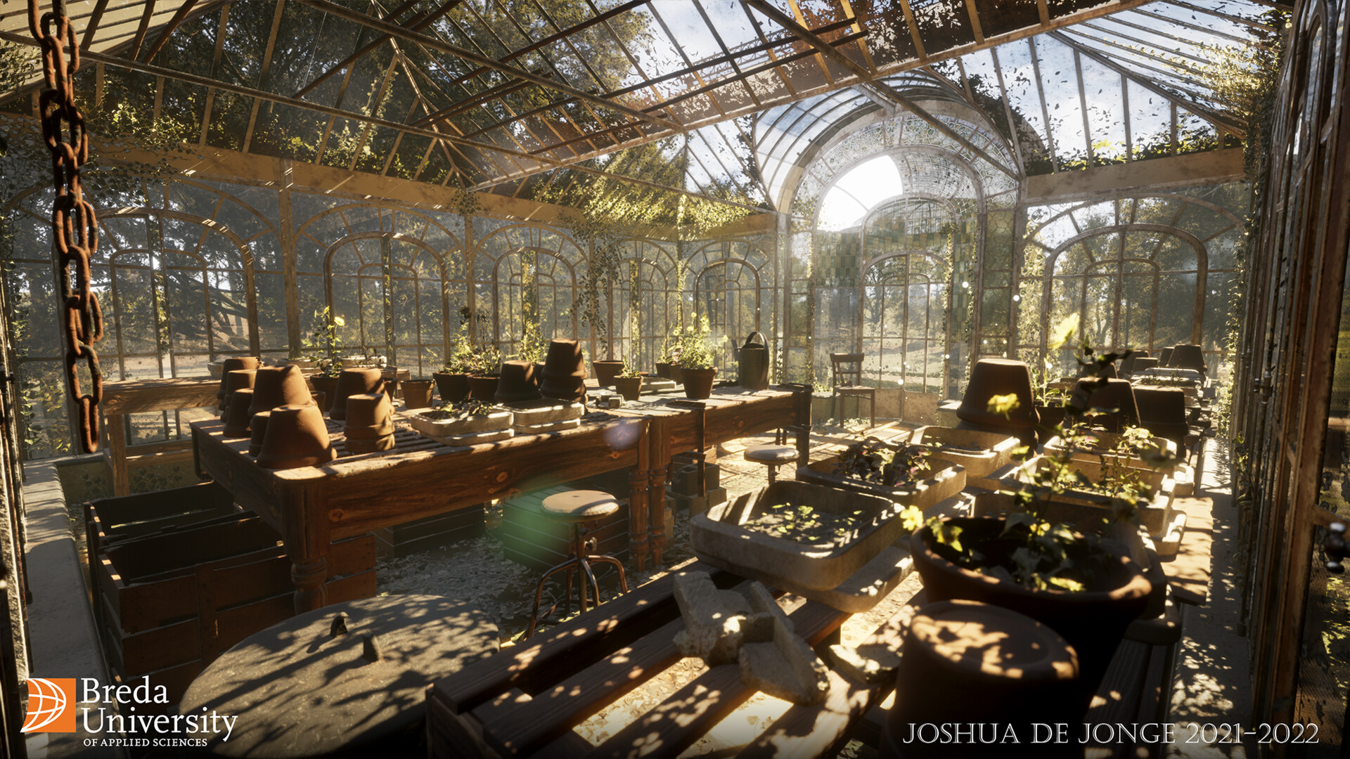 Joshua de Jonge - Grandfather's greenhouse