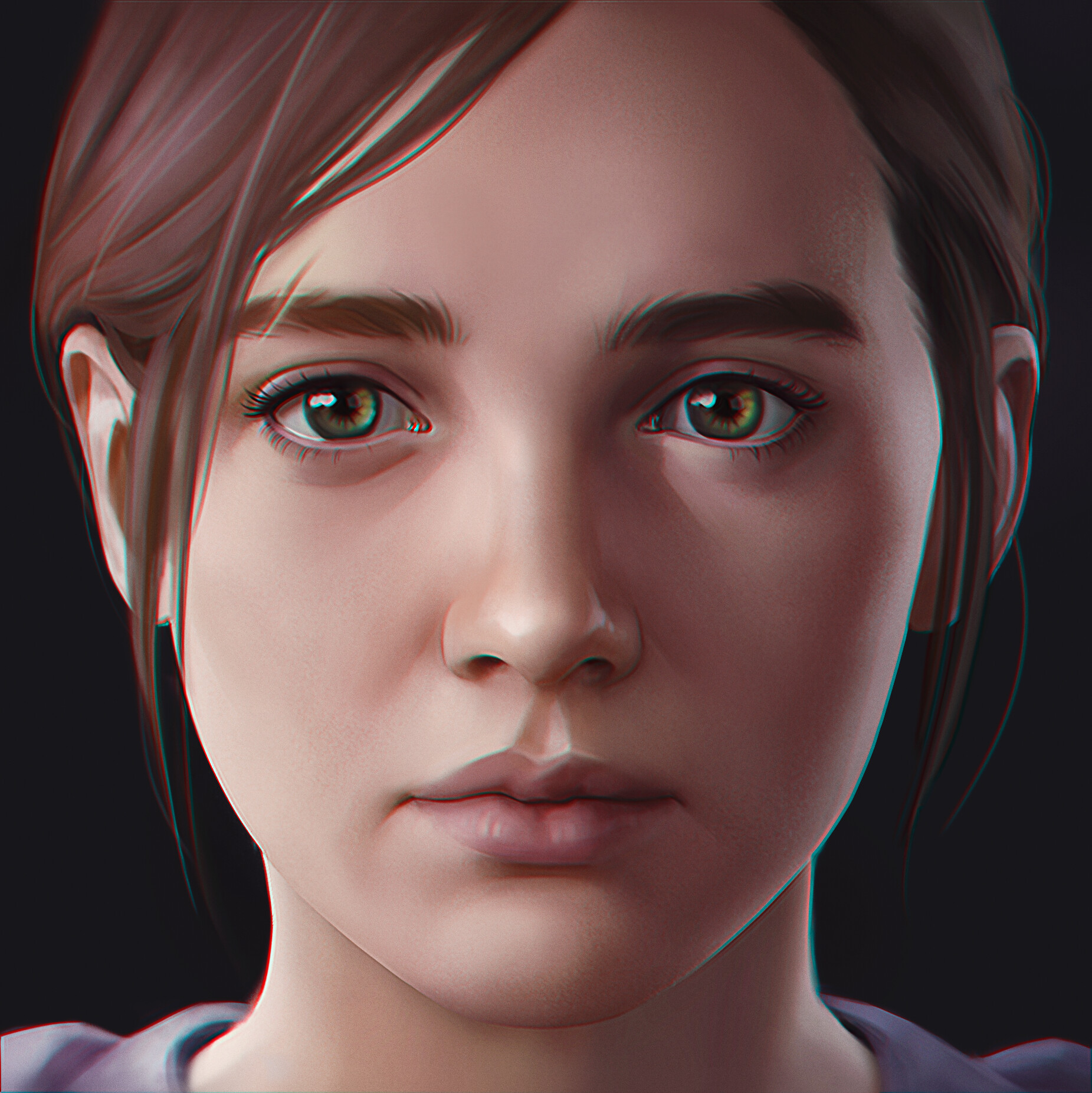 ArtStation - Ellie portrait