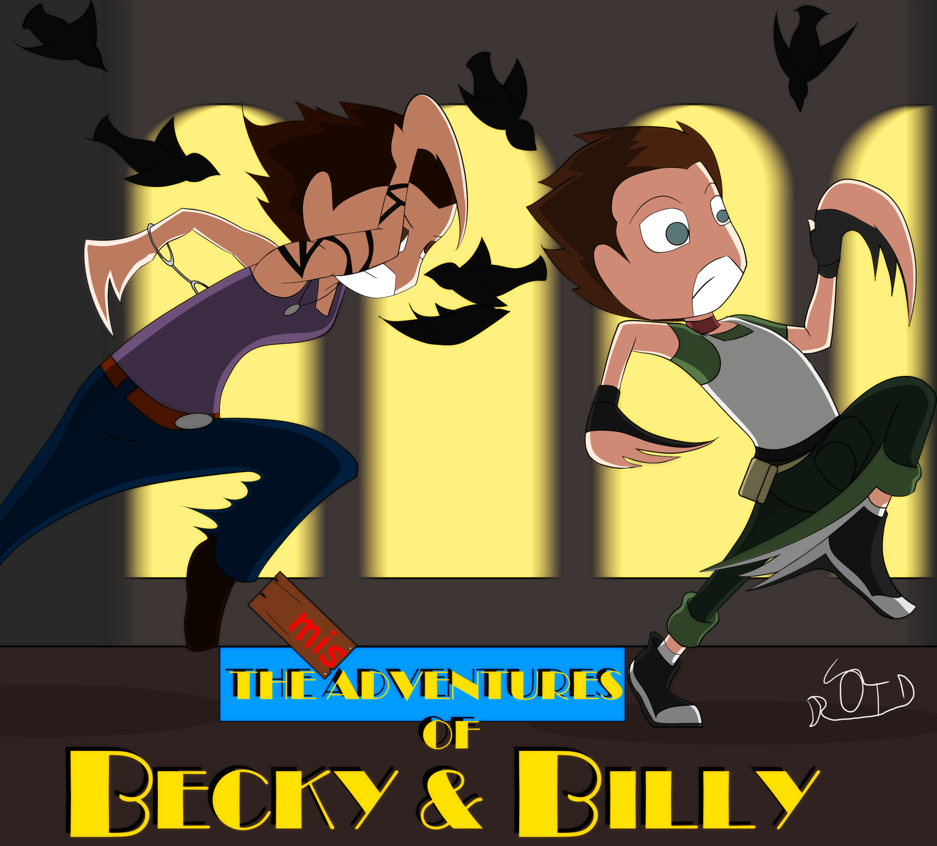 ArtStation - The Misadventures of Becky and Billy