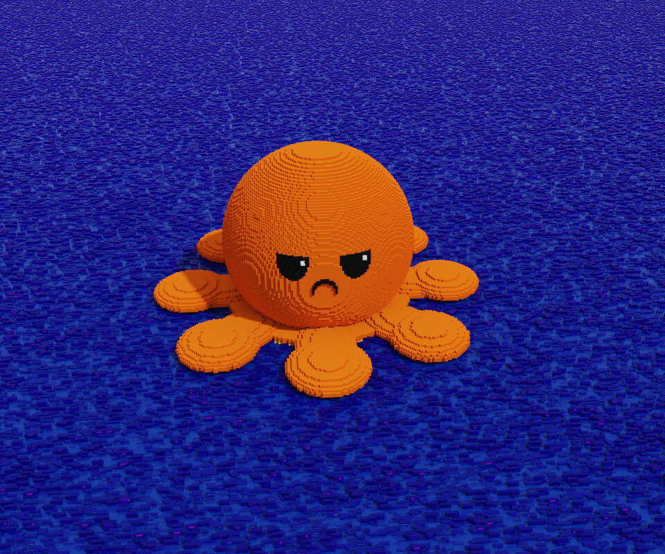 ArtStation - Grumpy Octopus