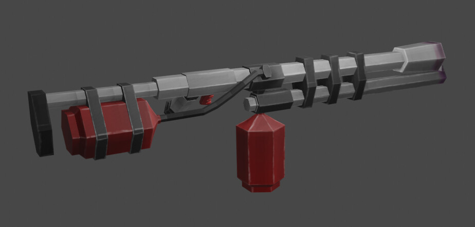 ArtStation - Stylized Flamethrower