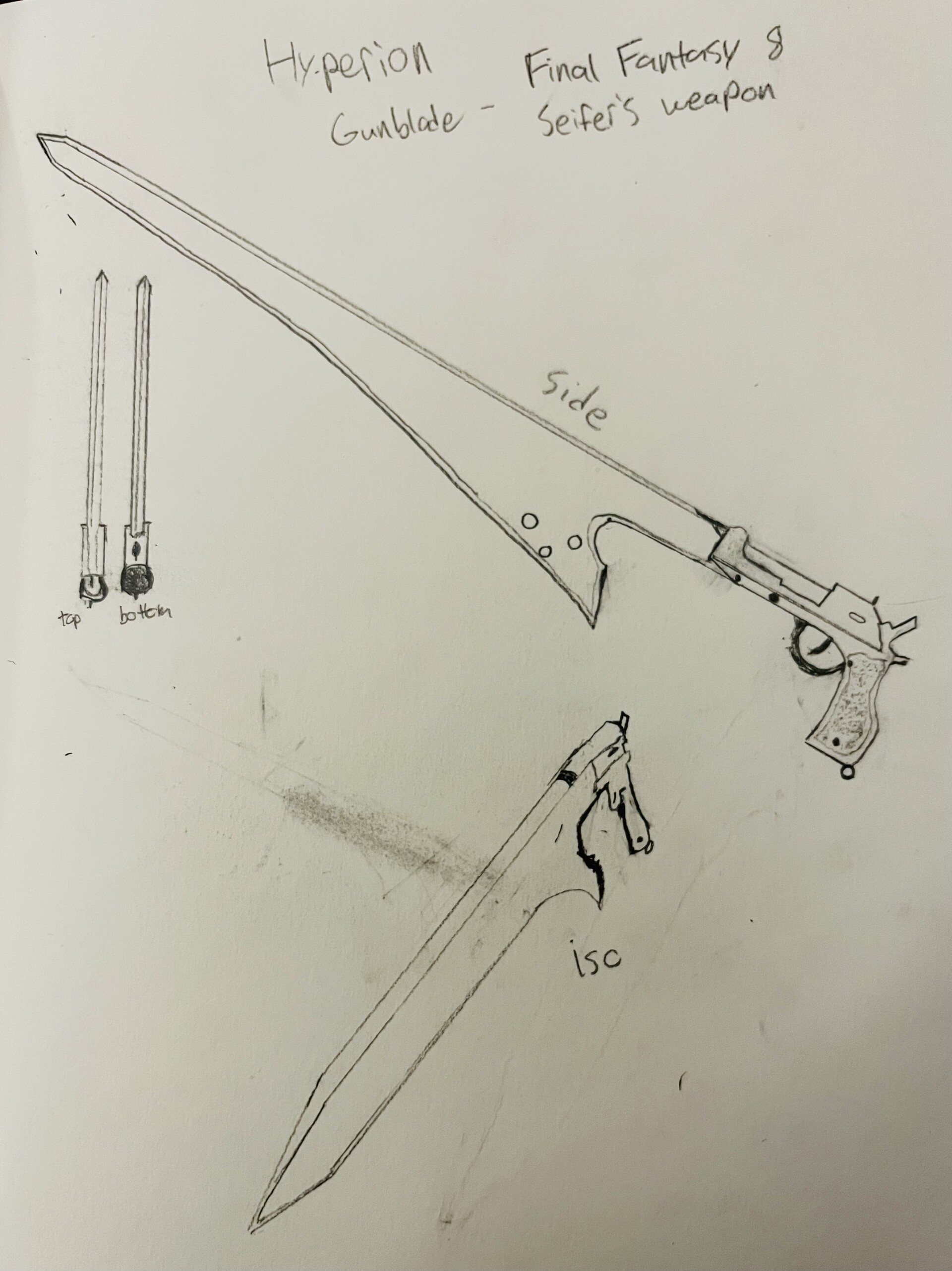 ArtStation - Hyperion Gunblade