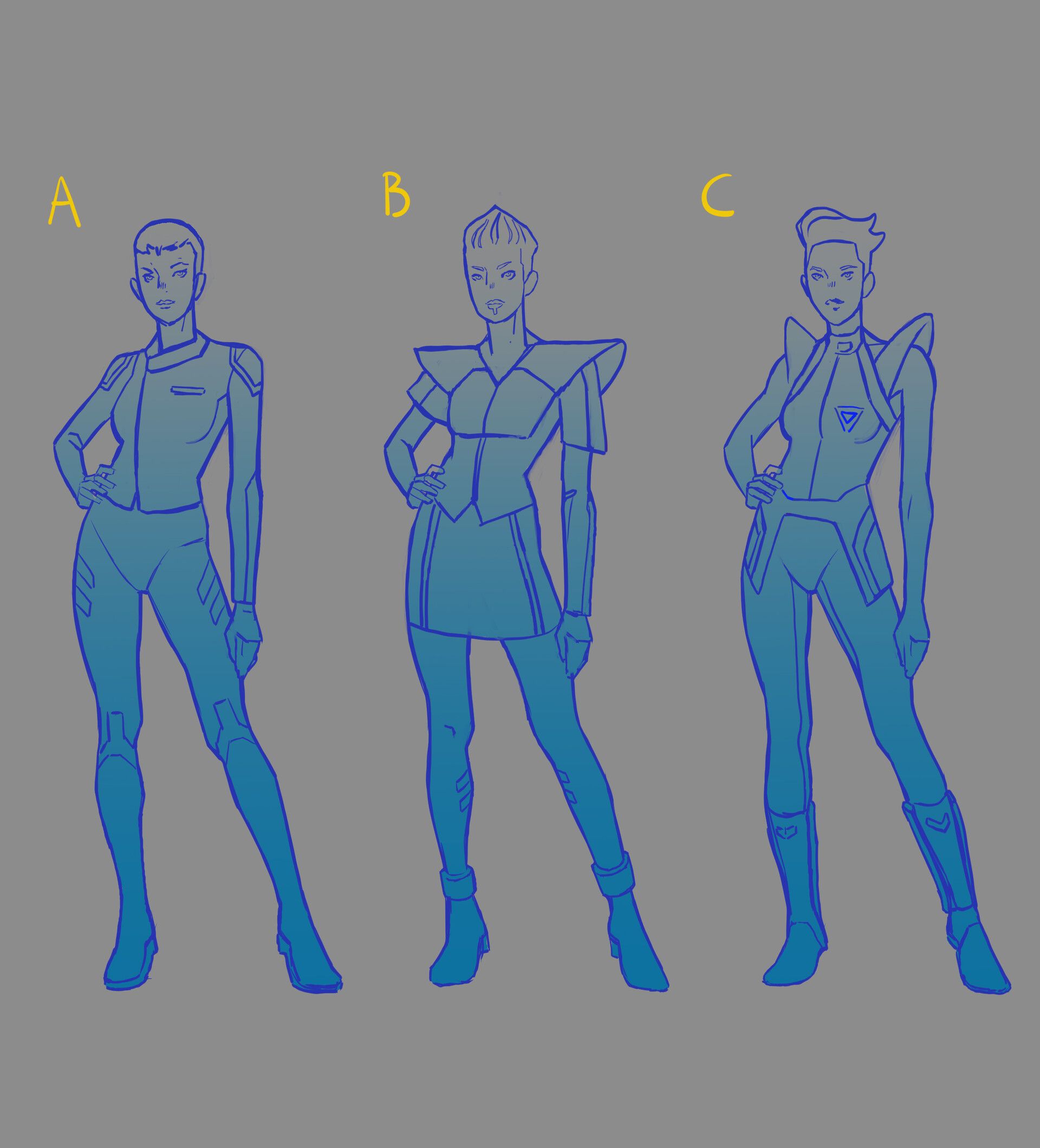 ArtStation - character design / solarwing