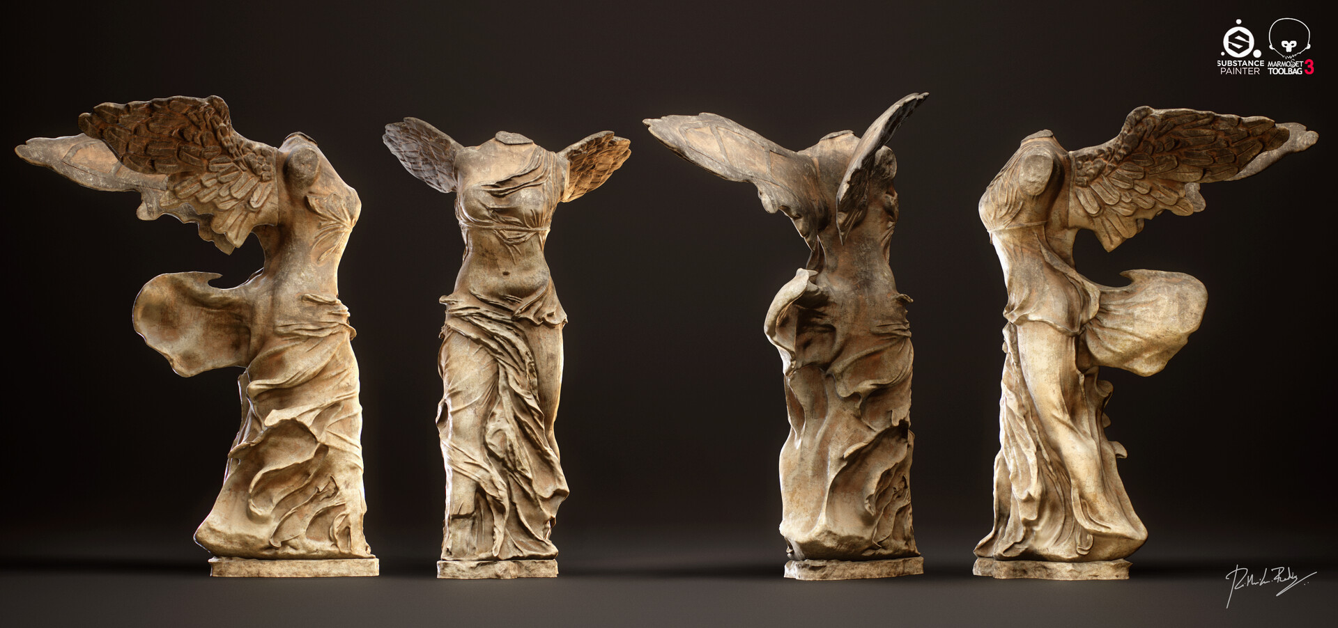 RITHVIK REDDY - Winged Victory of Samothrace Statue