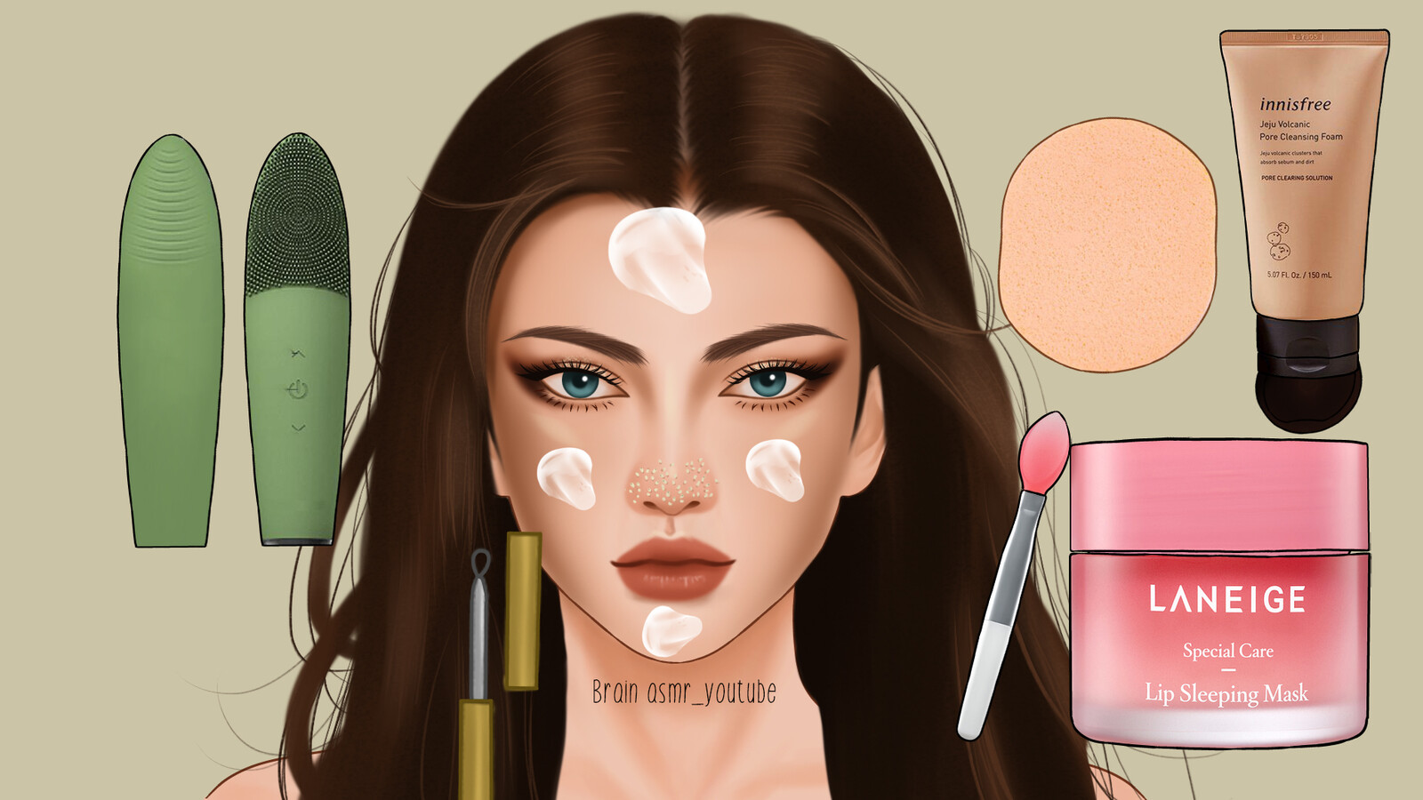 Brain ASMR - [ASMR] Pimple popping removal and Ear cleaning with ...