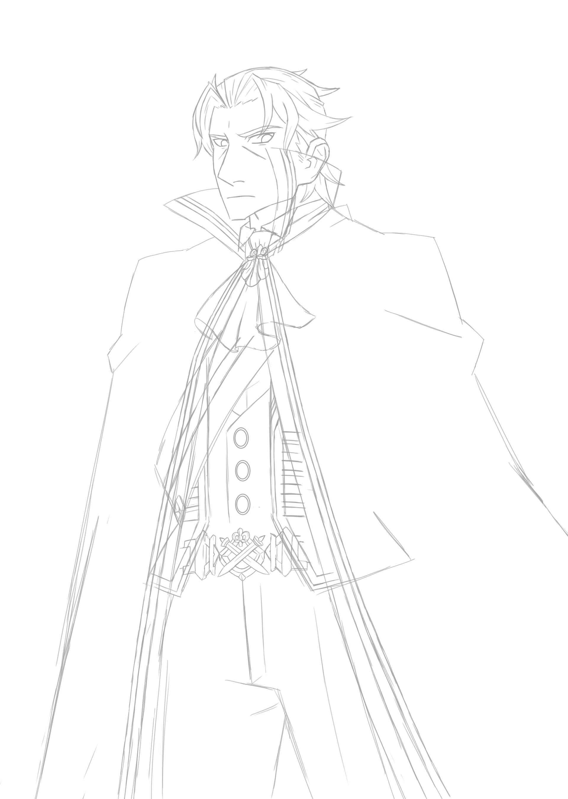 Phoebe Huang - The Great Ace Attorney-A Portrait of Barok van Zieks