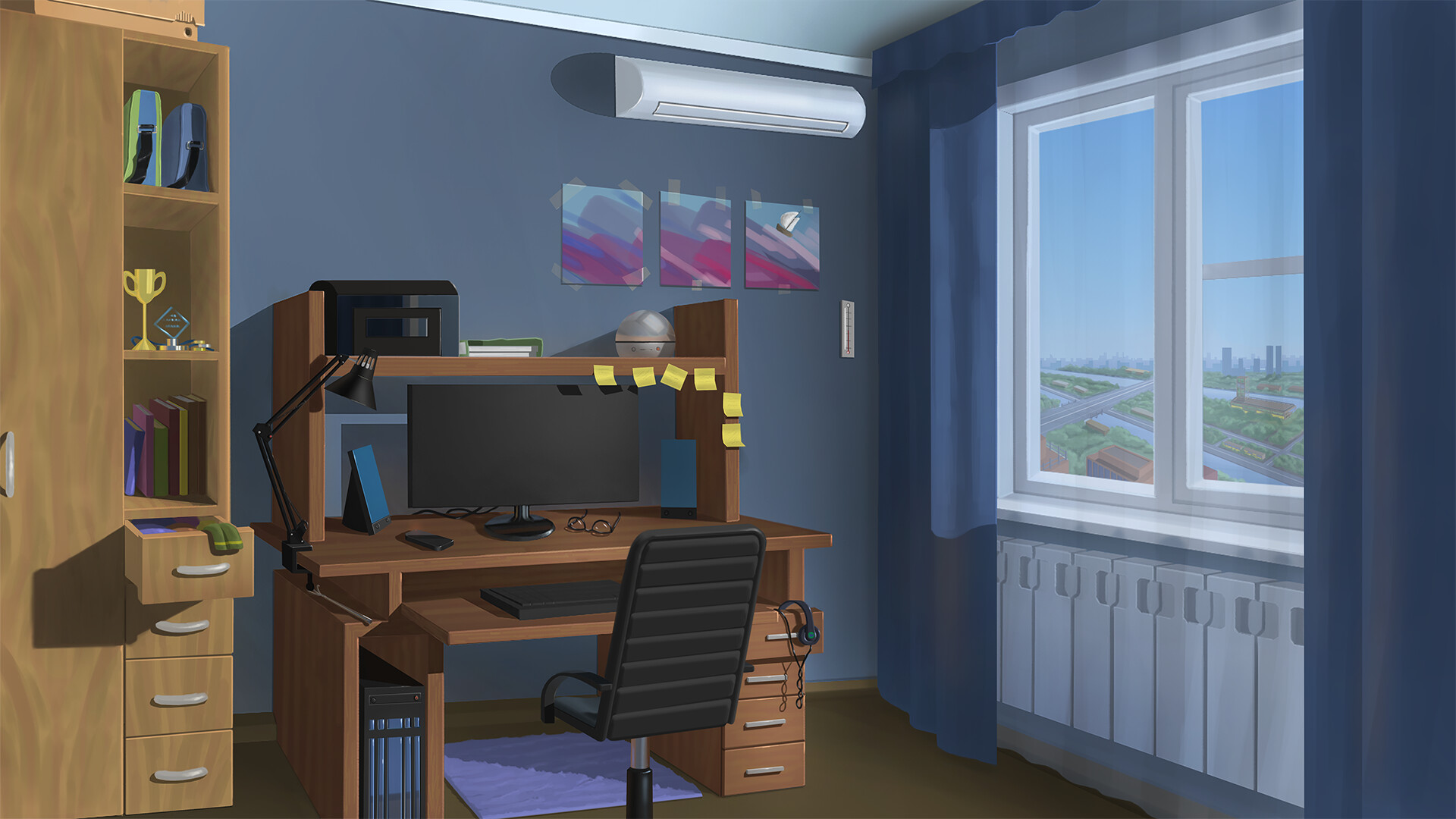 ArtStation - Student room