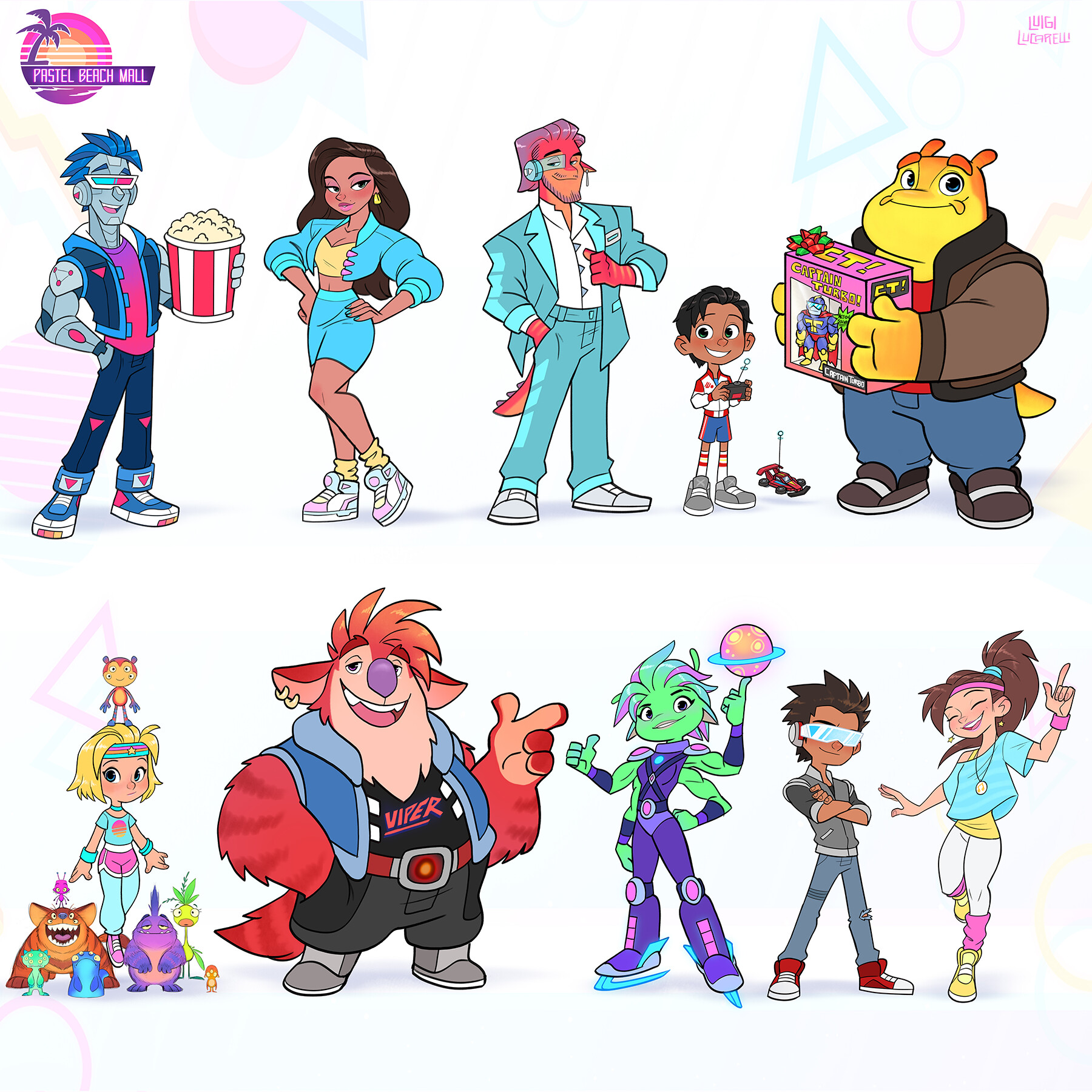 Turbo Human Characters