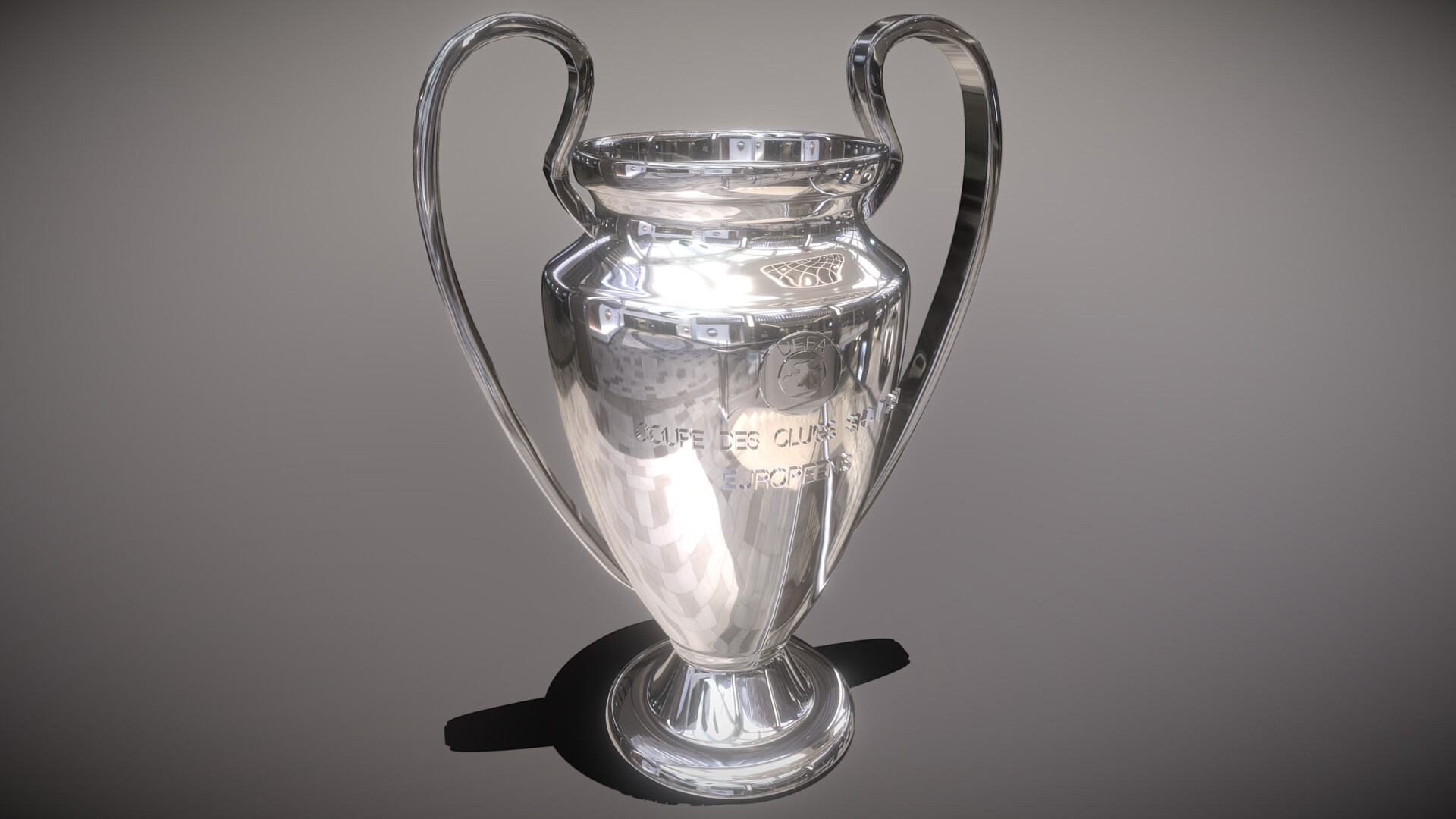 ArtStation - 3D Model - UEFA Champions League Trophy - Downloadable