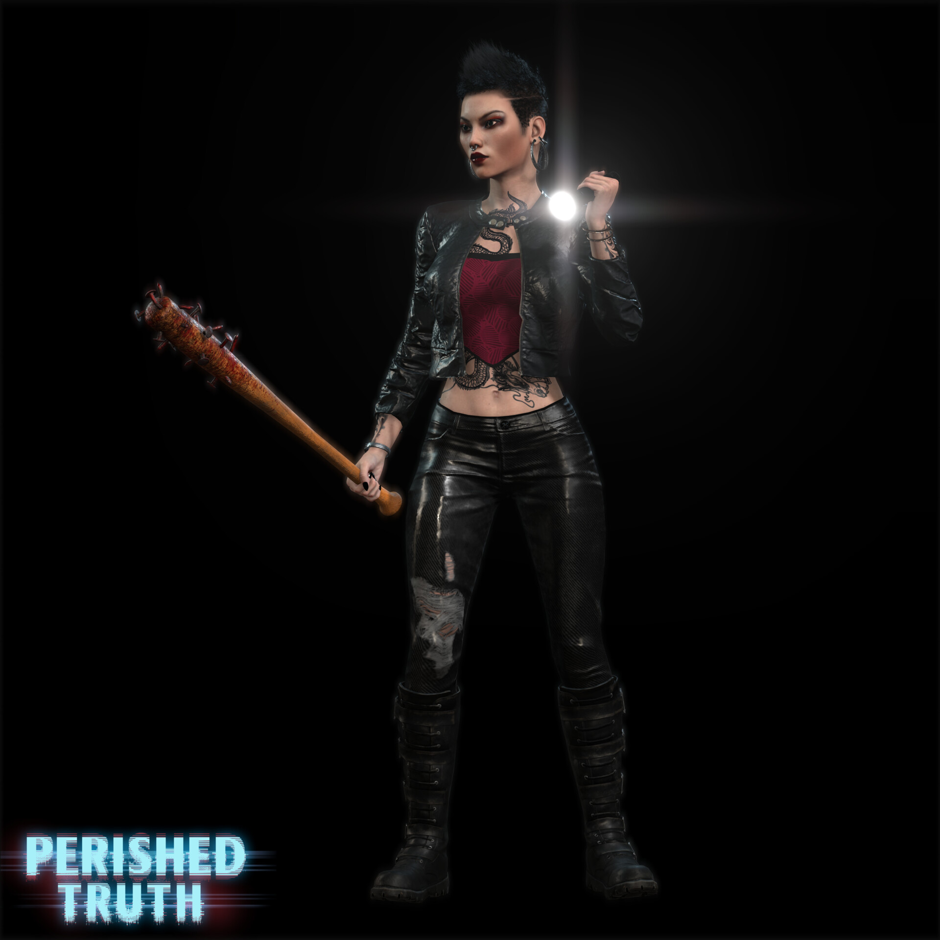 ArtStation - The Tattooed Woman [Perished Truth Update #18]