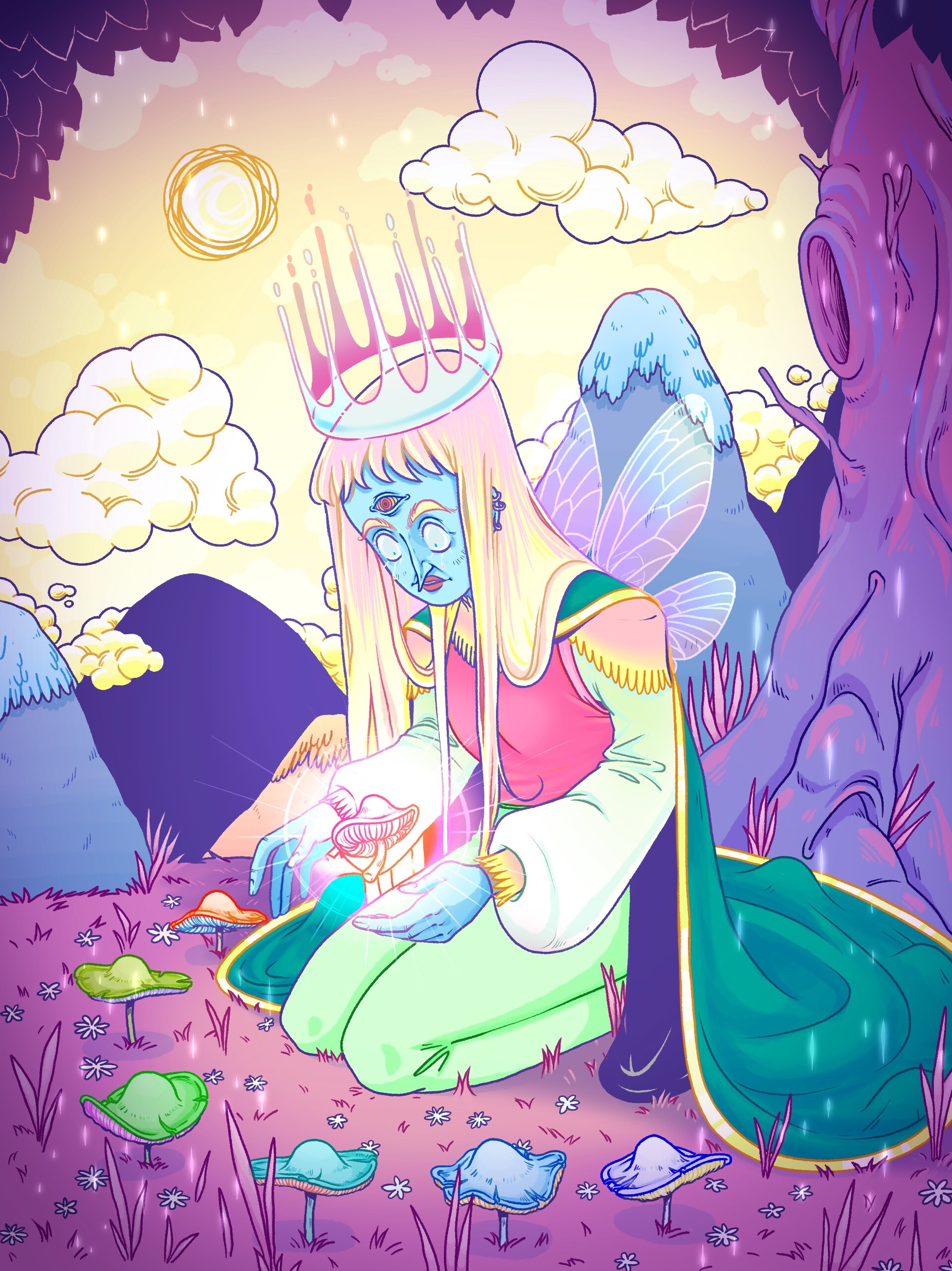 ArtStation - Shroom fairy