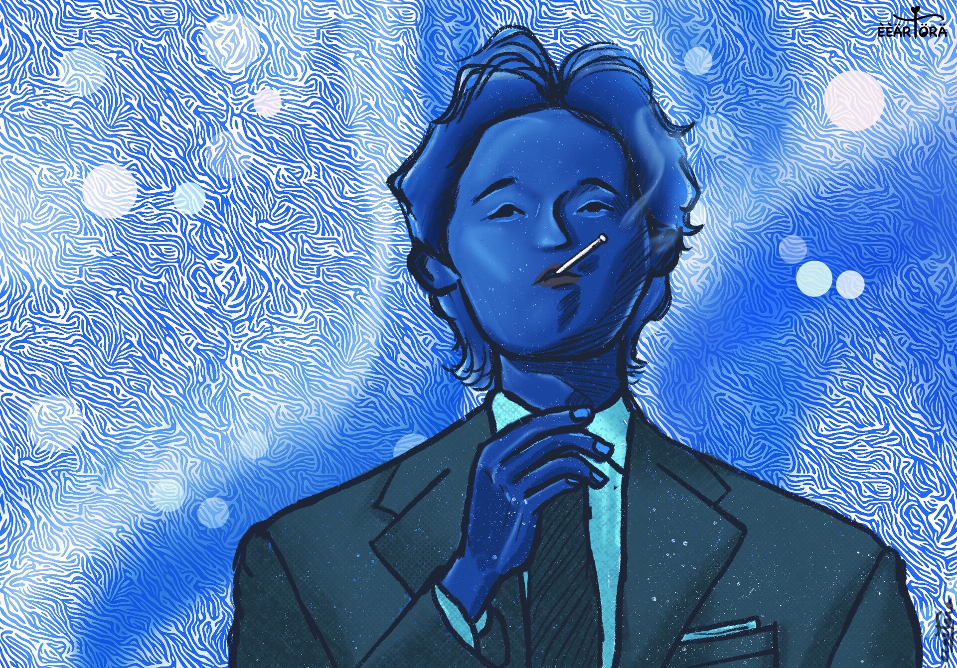 ArtStation - My Favourite Mr. Blue 💙