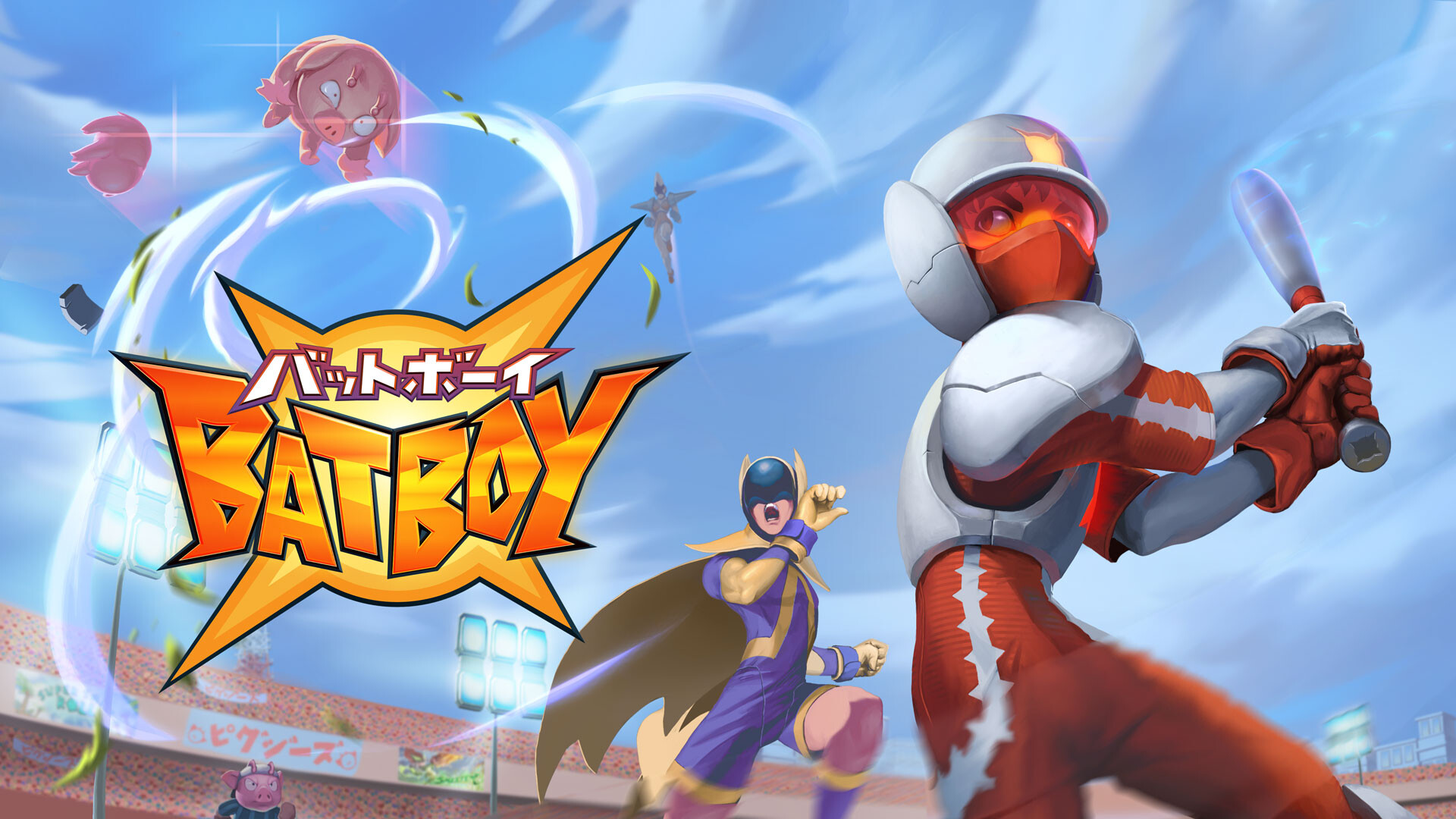 ArtStation - Bat Boy Key Art