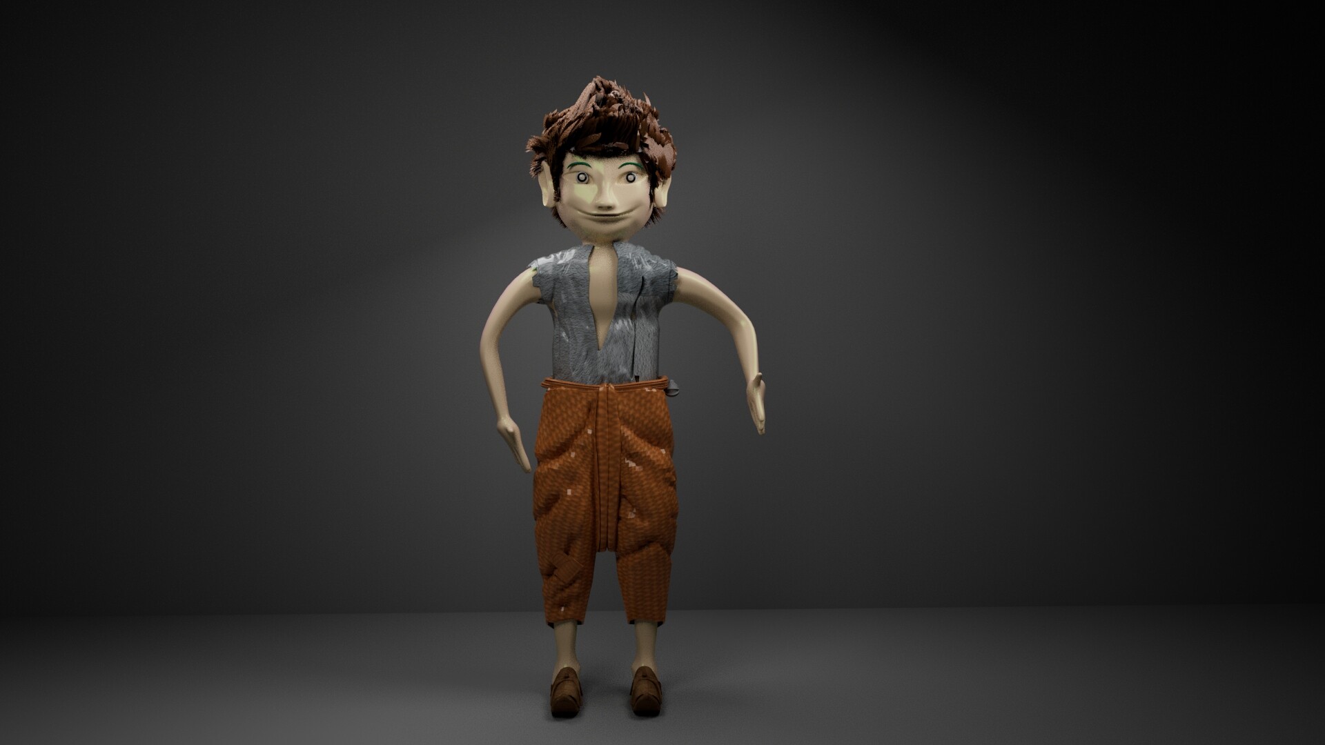 ArtStation - character 3d model maya