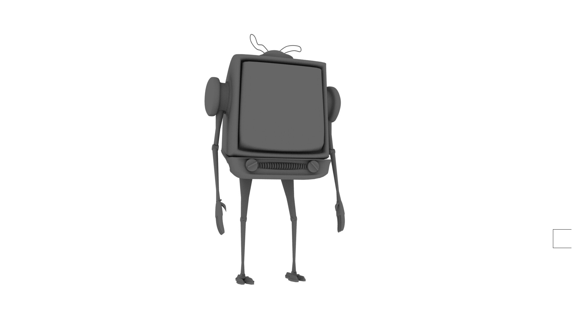 ArtStation - Television Robot Practice