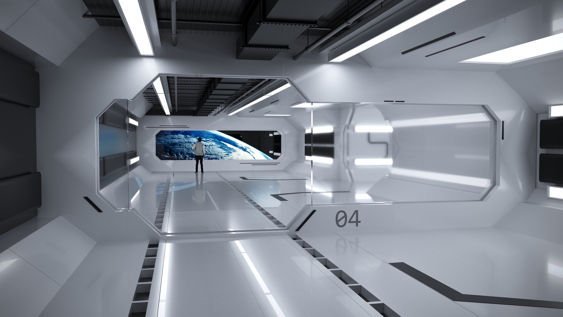 ArtStation - Space Corridor