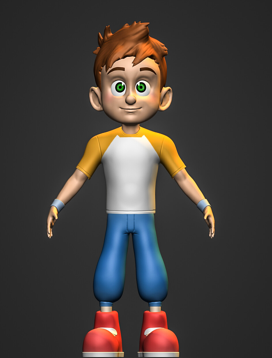 ArtStation - Cartoon Character