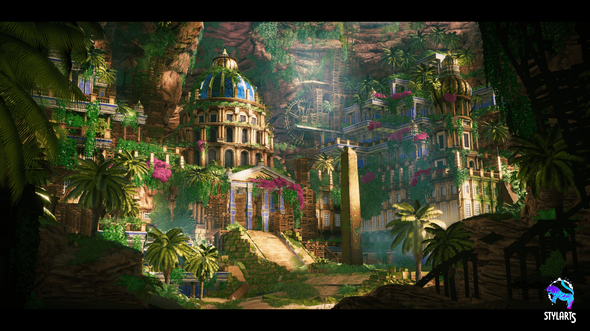 ArtStation - Stylized Lost Paradise-Unity Recreation