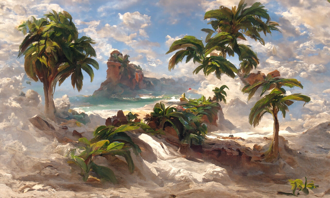 ArtStation - Thomas Cole at the beach, series 4