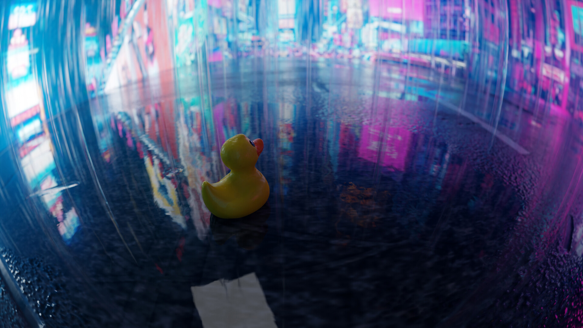 ArtStation - Stray Rubber Duck