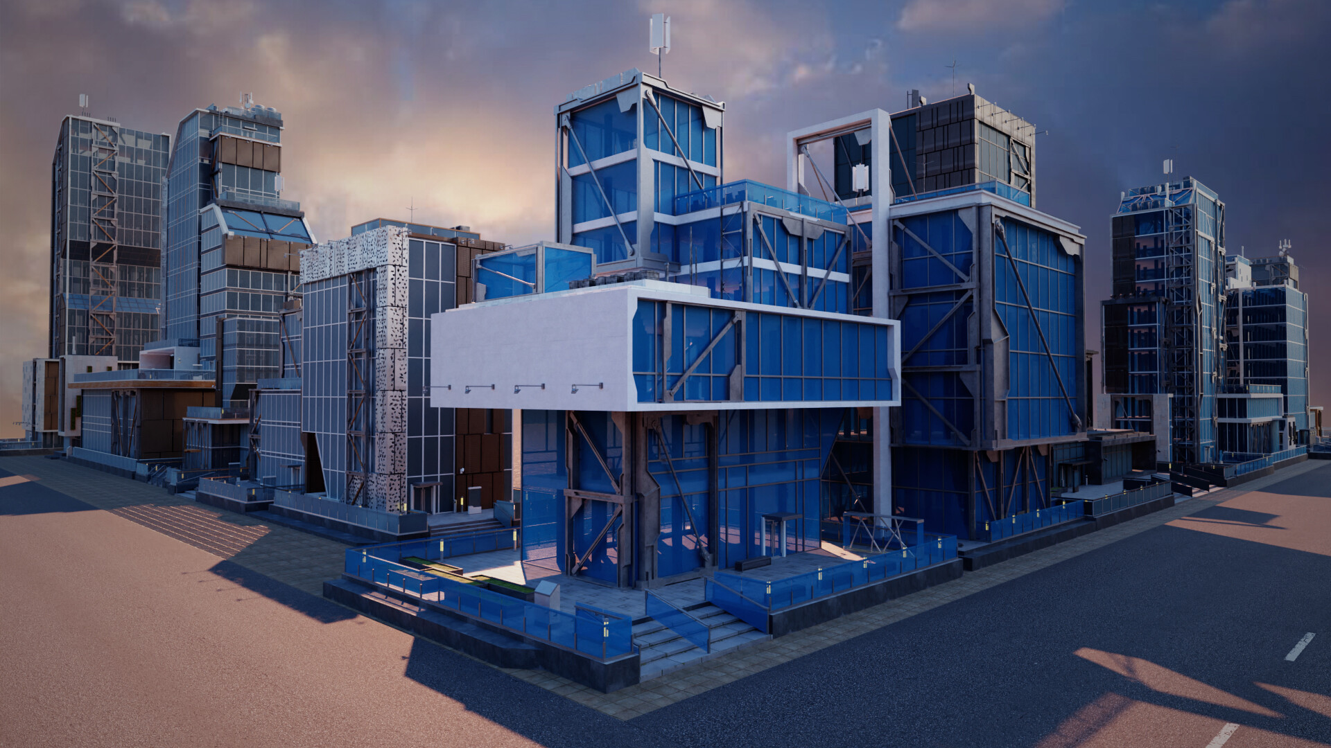 ArtStation - AAA City Environment #1.2