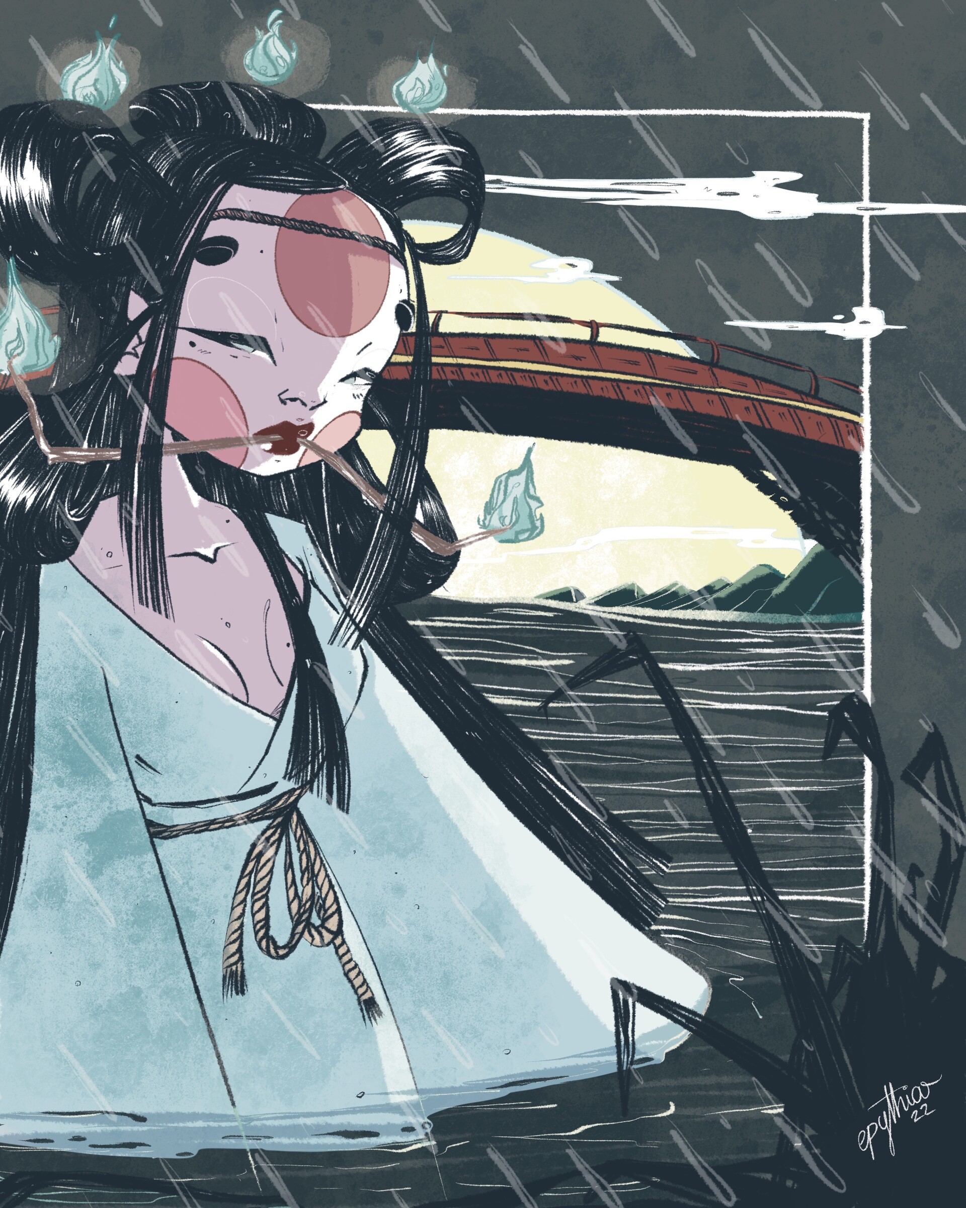 ArtStation - Uji no Hashihime