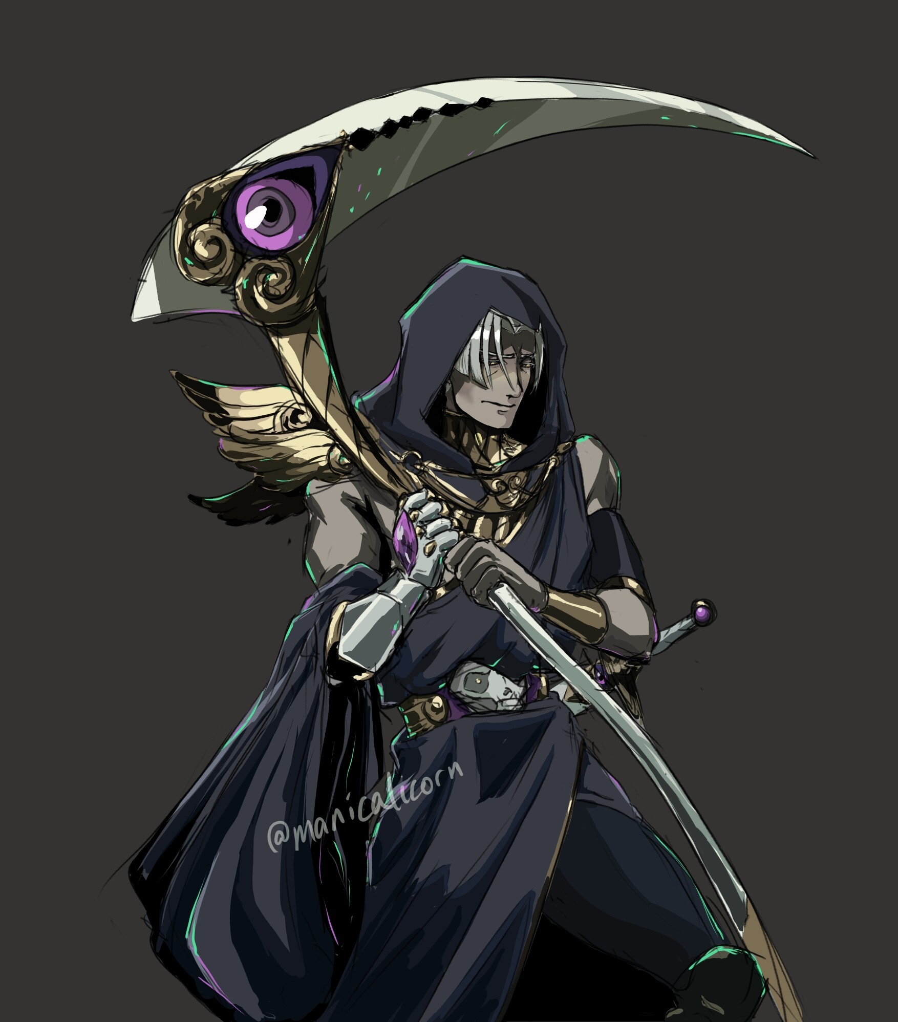 ArtStation - Thanatos [Alternate Portrait]