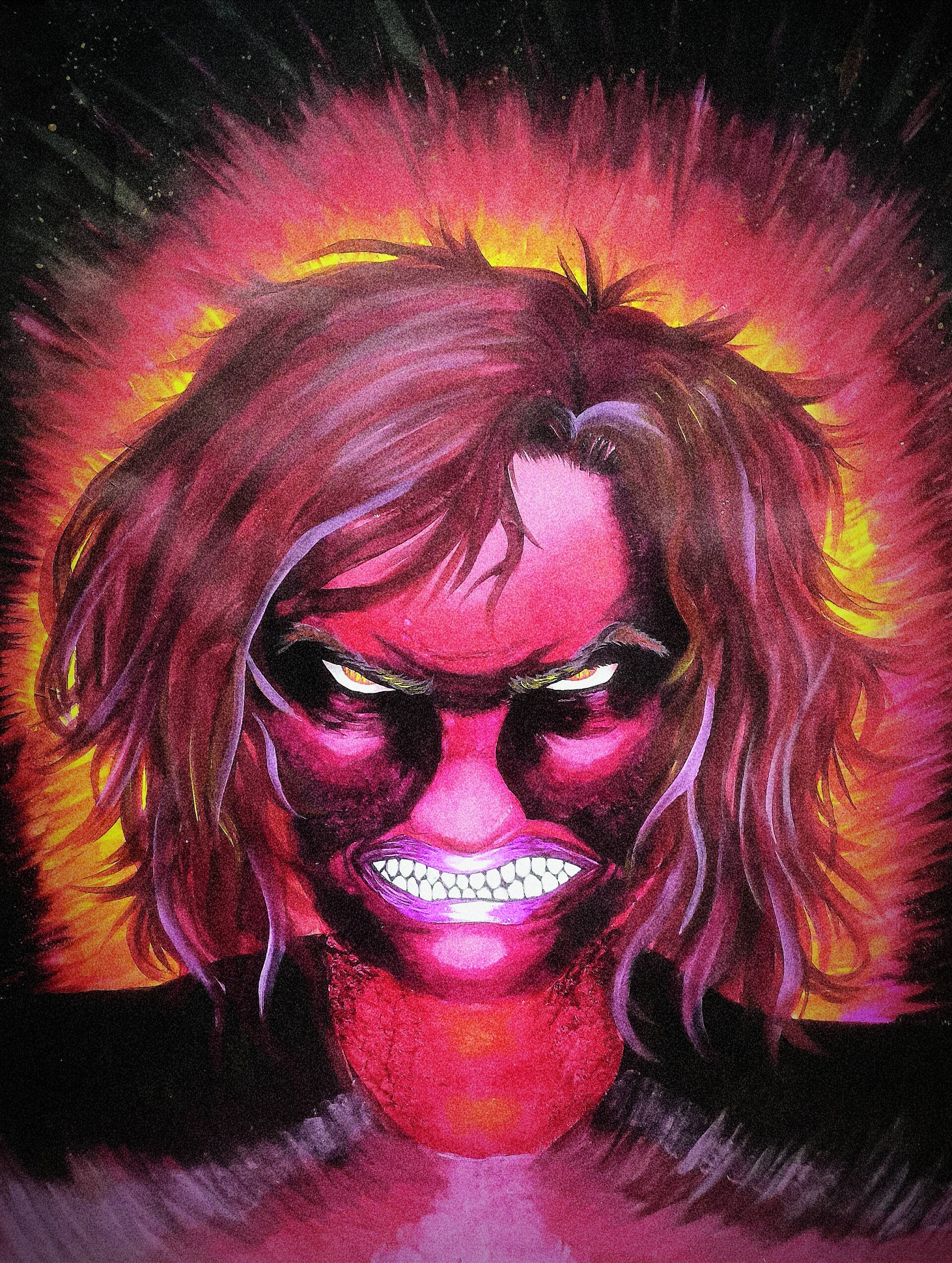 ArtStation - Red with Anger