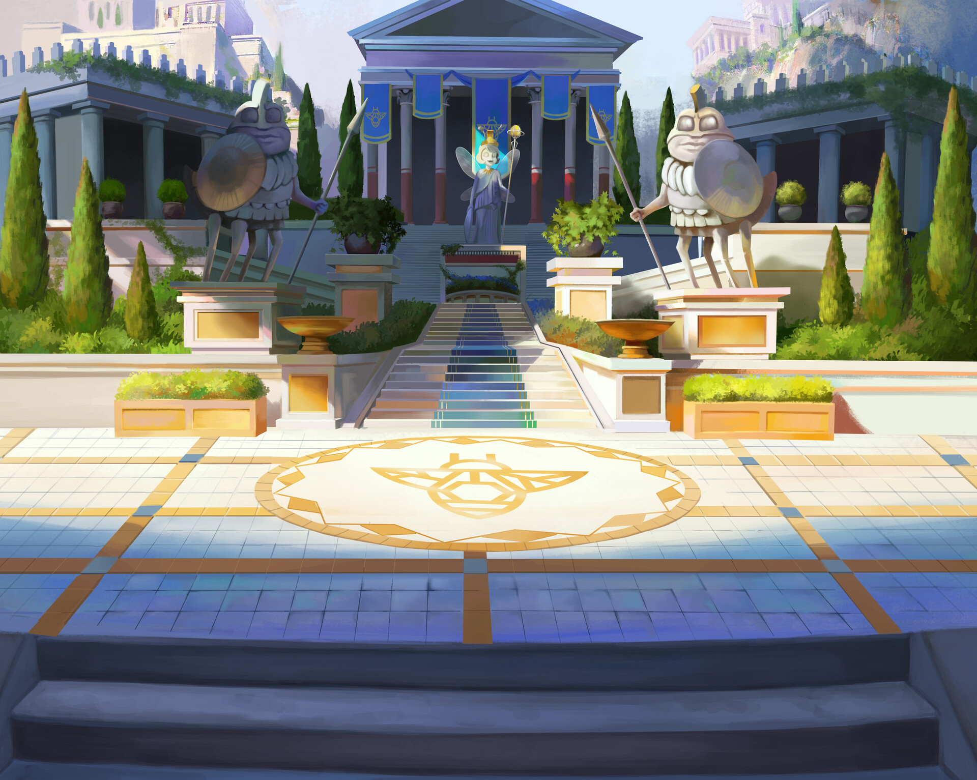 ArtStation - Fight scene