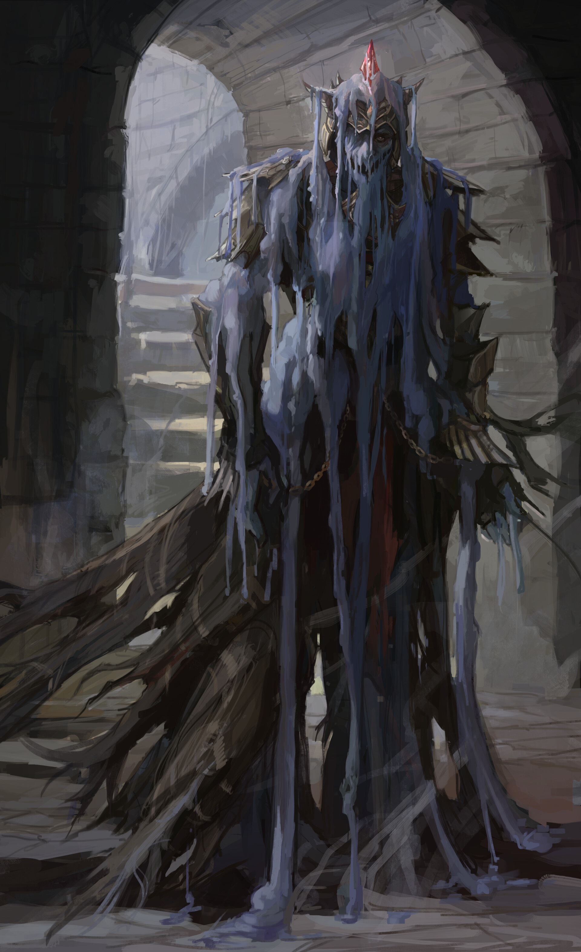 ArtStation - Lord of Wax - Lich Character Design DnD