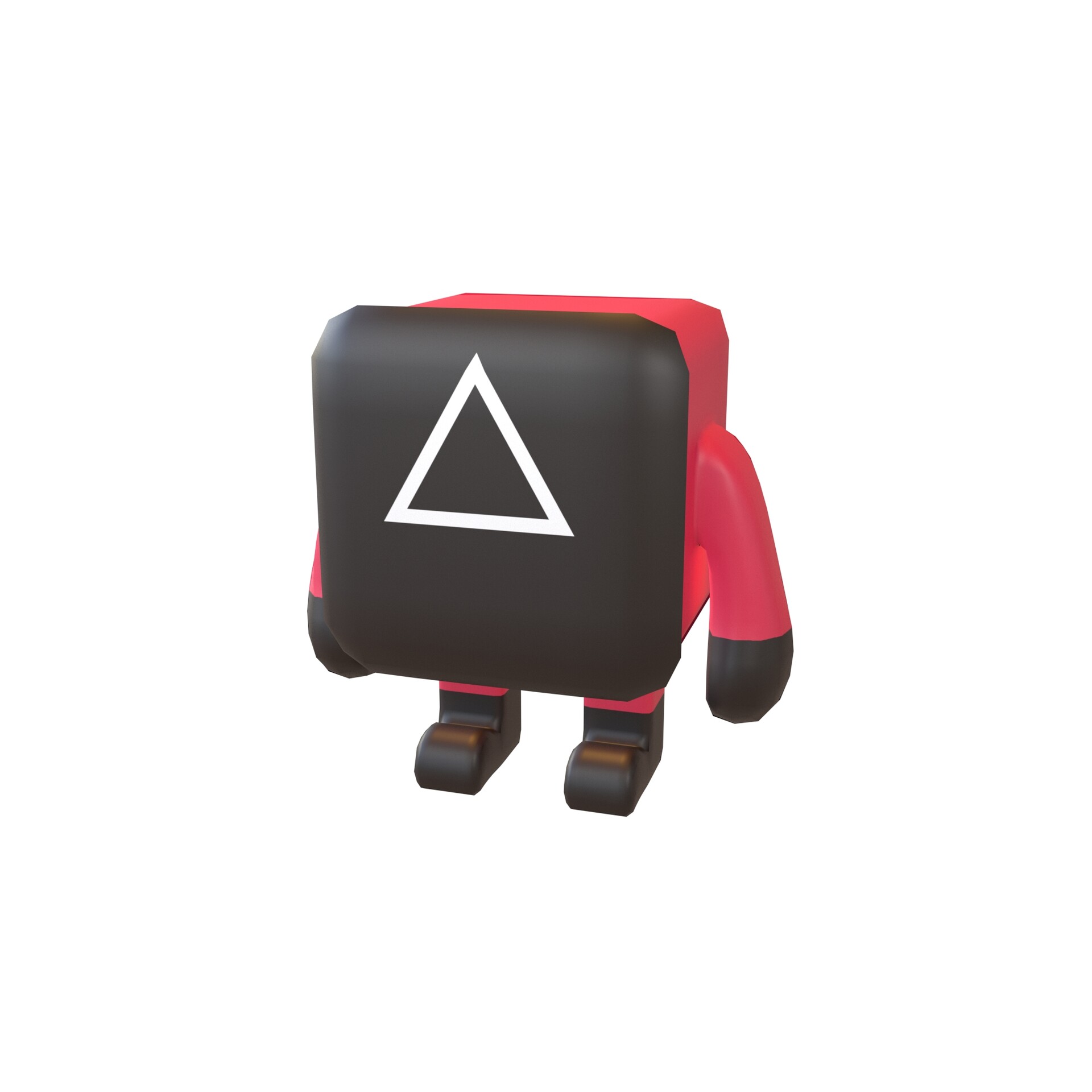 ArtStation - Cube Character 00009 Squid Game NPC