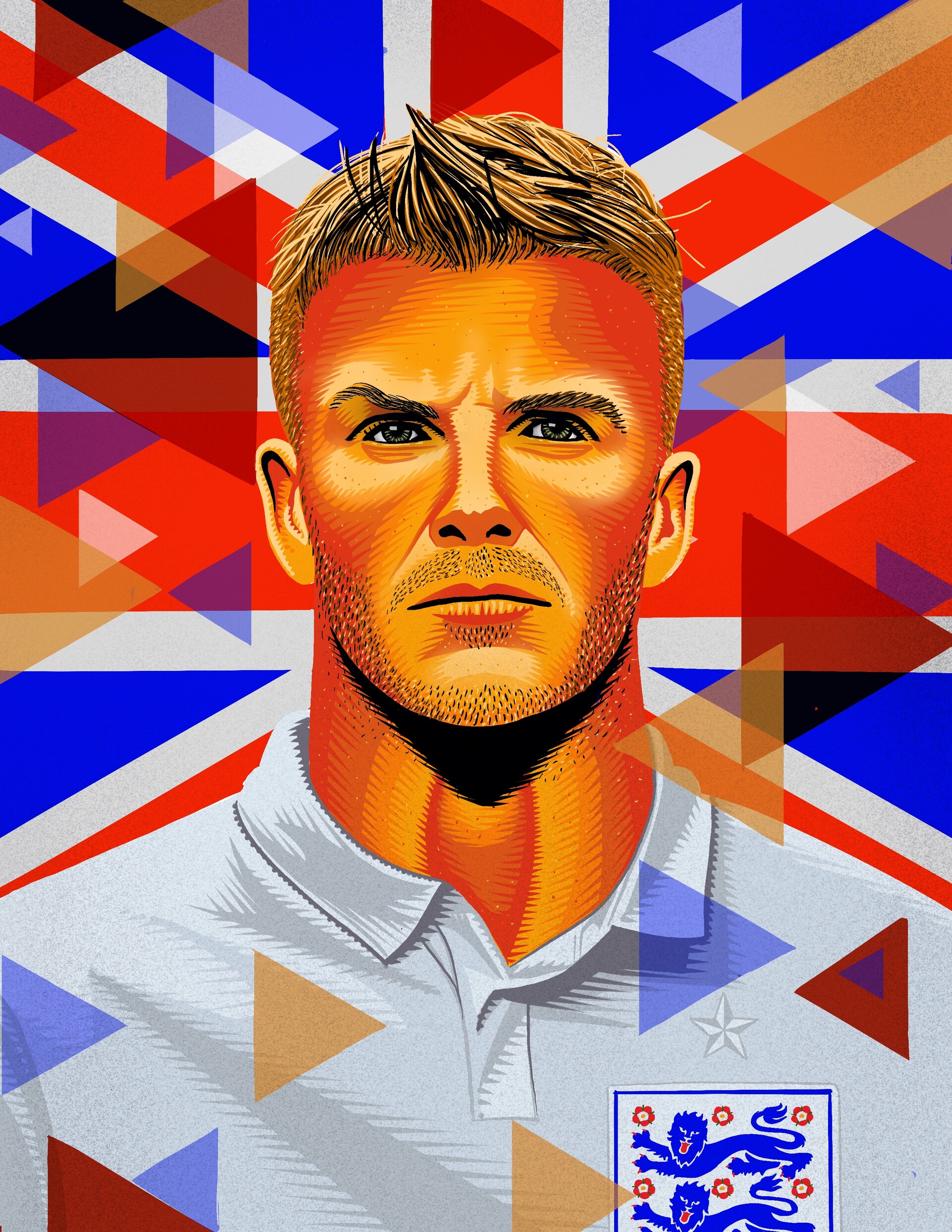 ArtStation - Football Stars Triangles