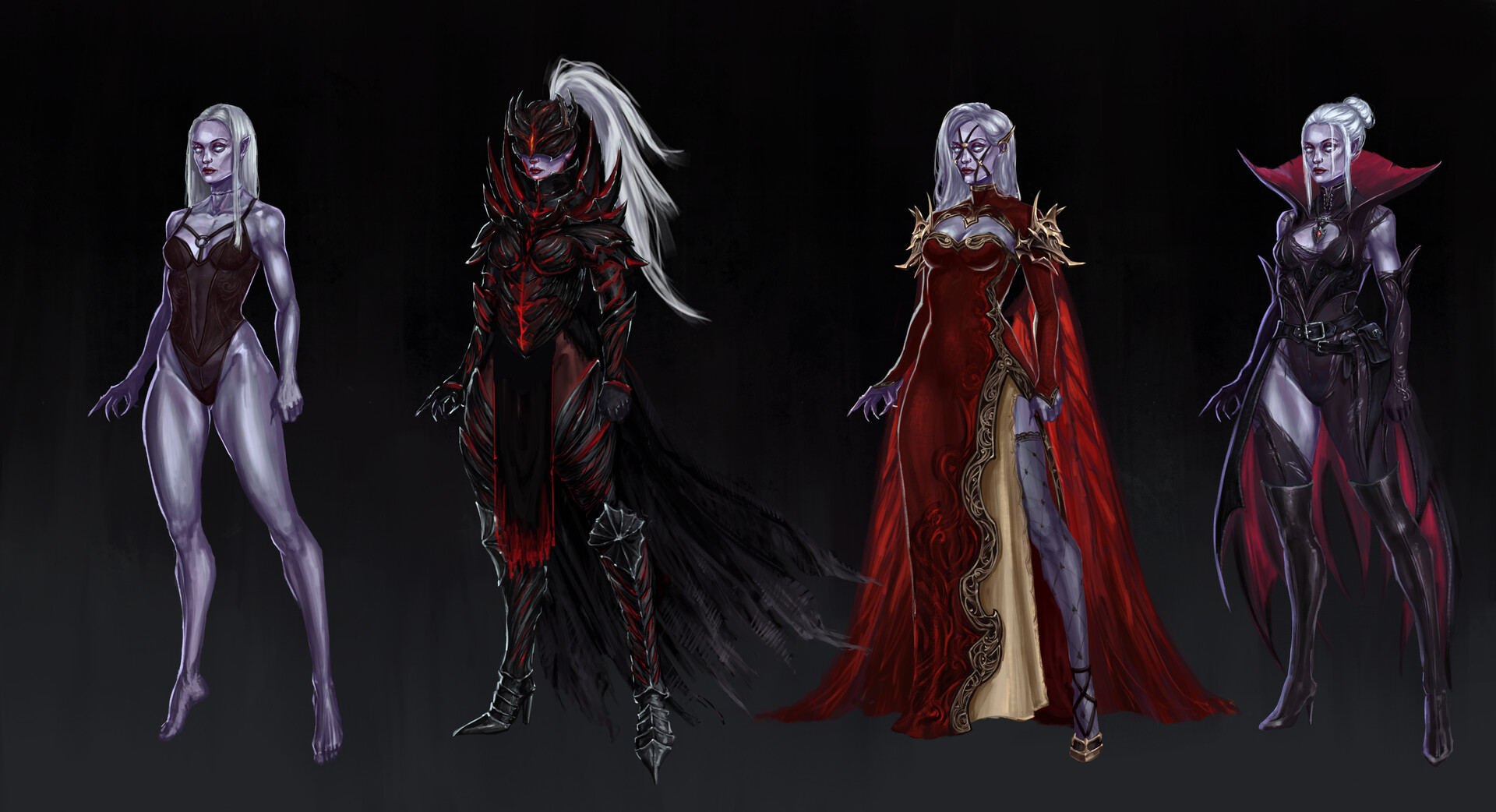 vampire armor concept art