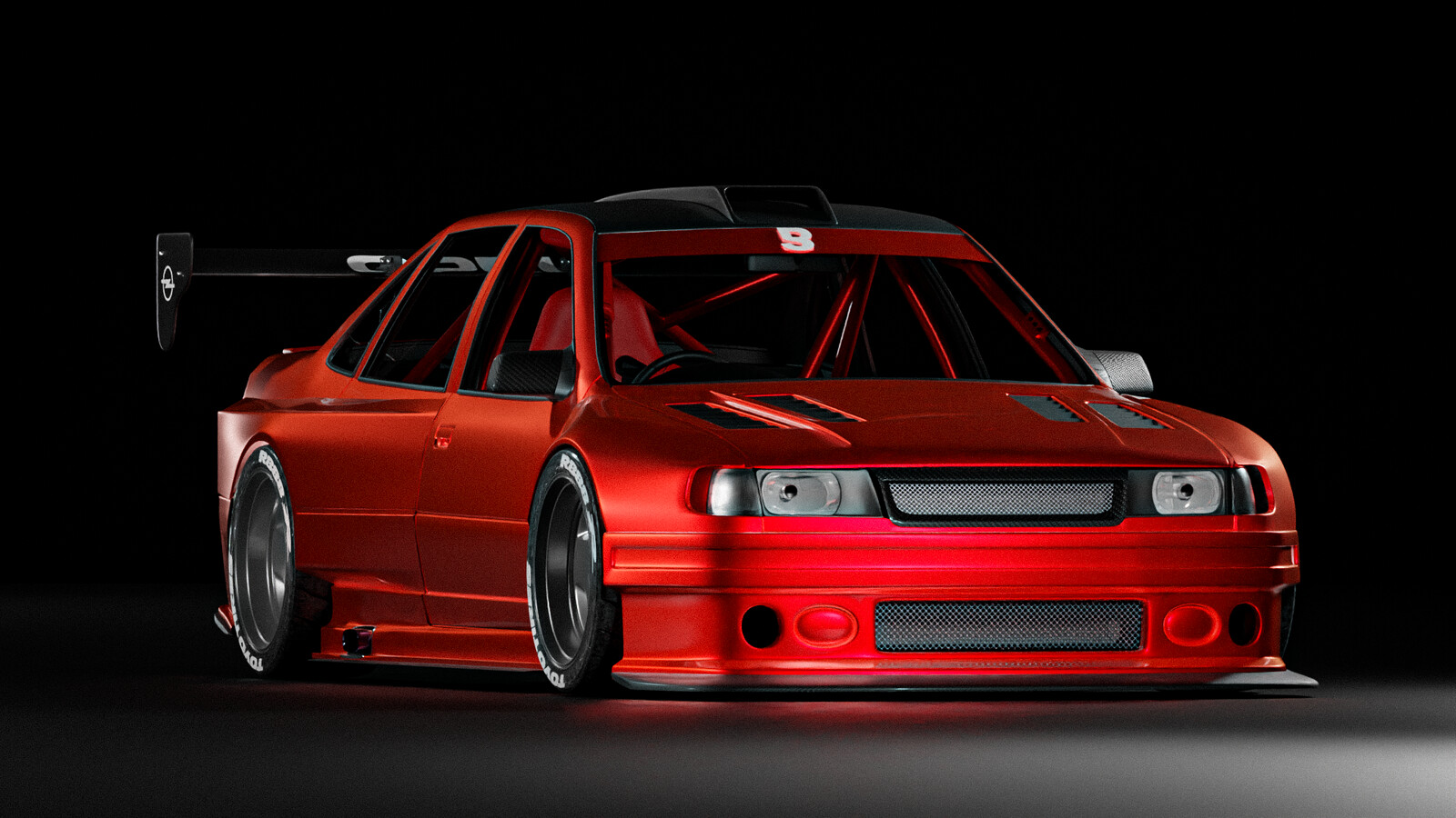 Batu drawing - Opel Vectra