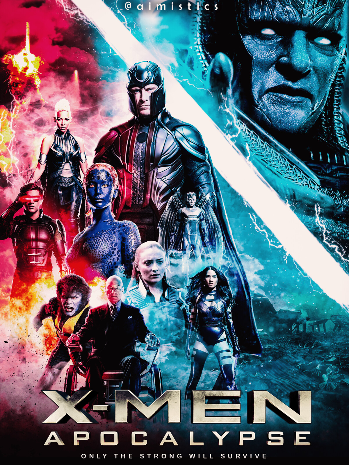 Aaima Afzal (Aimistics) - X-Men Movie Series Poster