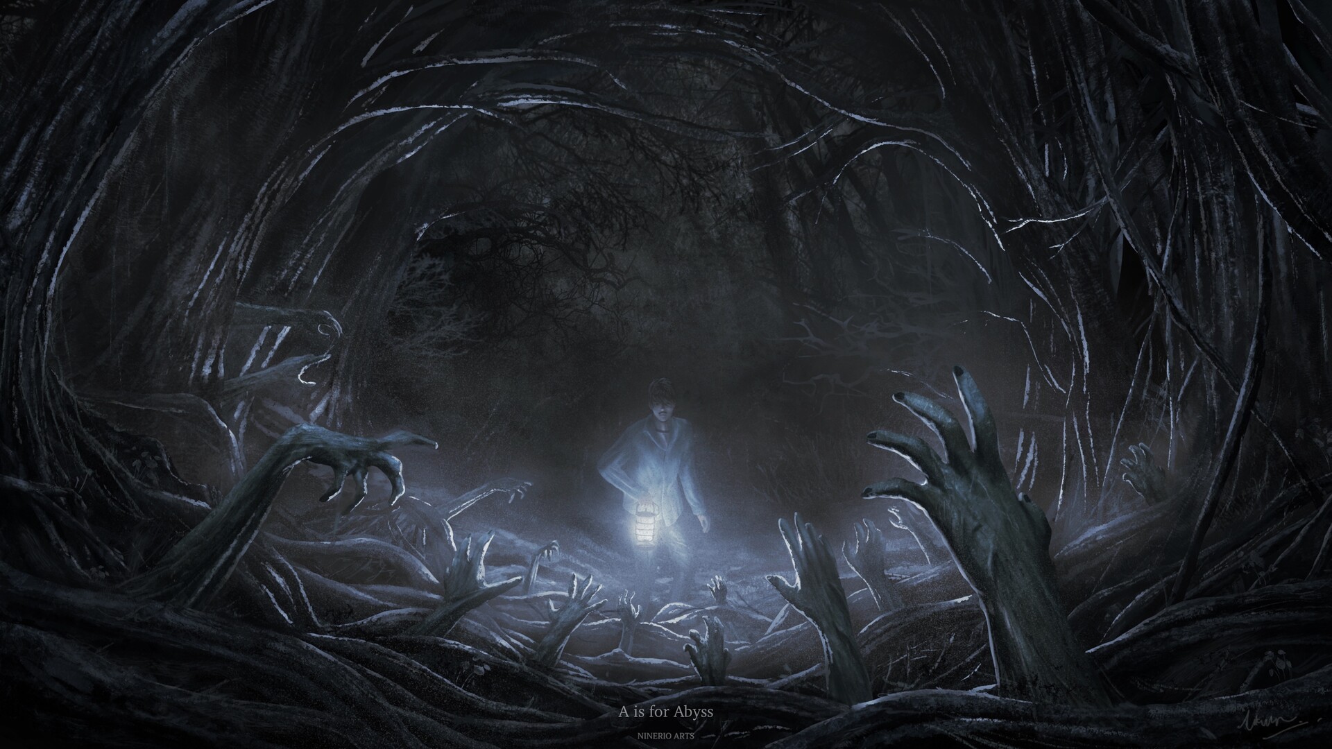 ArtStation - A is for Abyss, 'Abyss Forest'