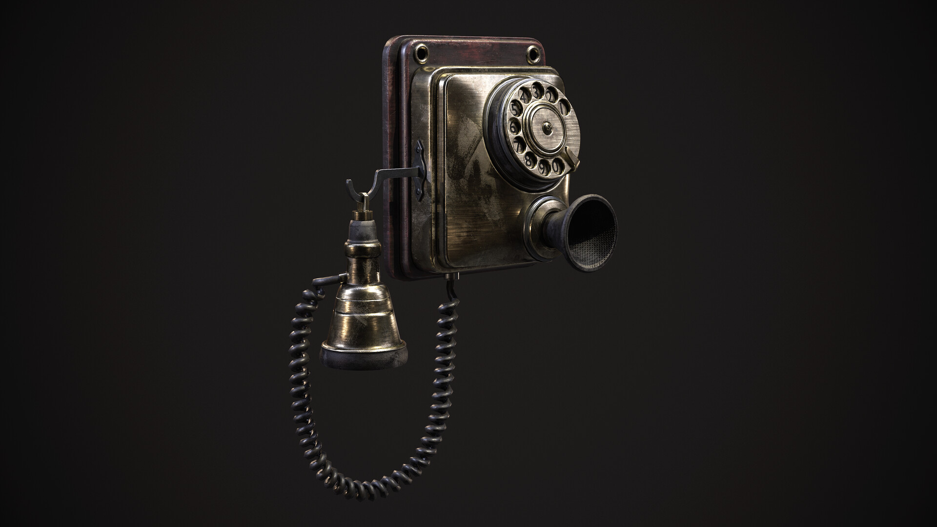 ArtStation - Vintage Phone