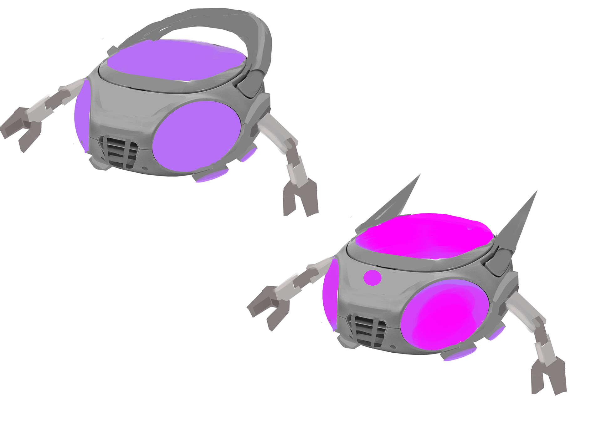 ArtStation - Saint 14's Crucible Buddy (sort of like small Red Jacks ...