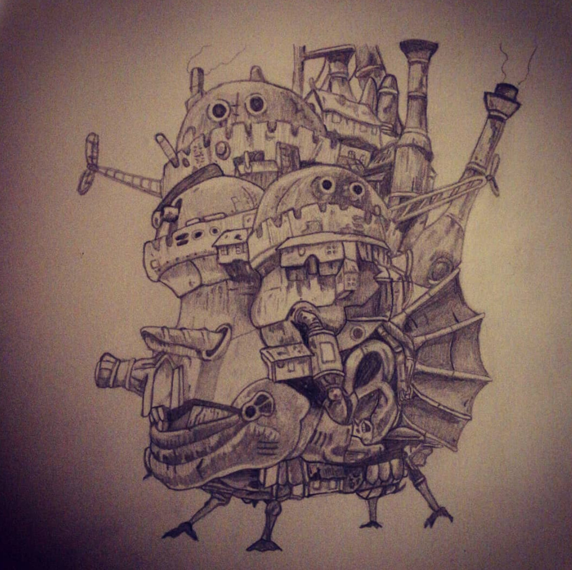 ArtStation - Howl's Moving Castle