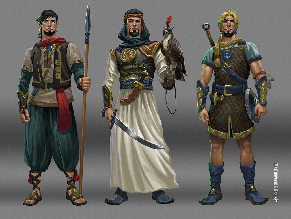 ArtStation - CIRCLE OF CHAOS: Character Art