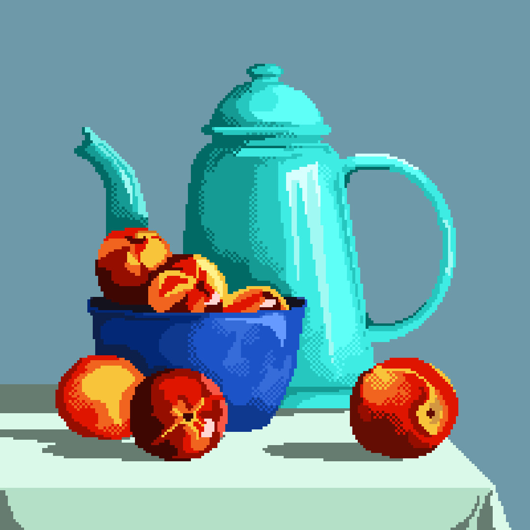 ArtStation - FOOD PIXEL ART