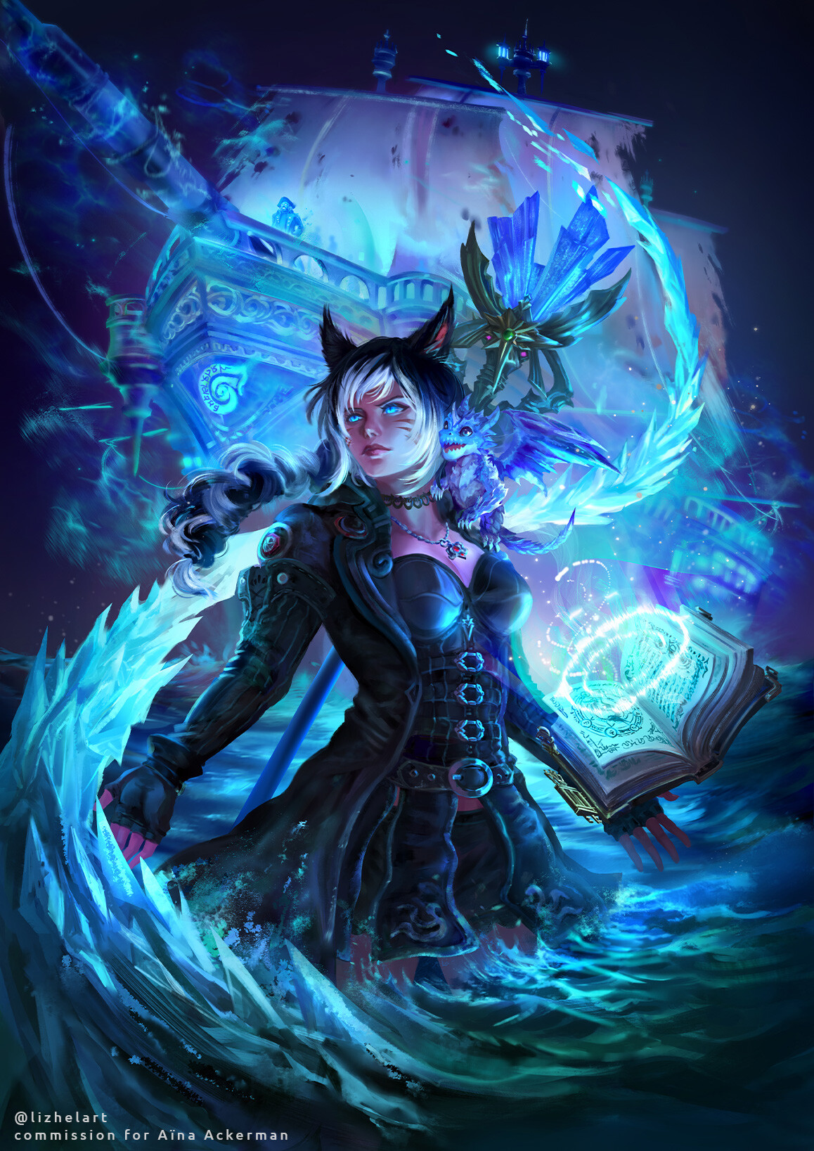 ArtStation - FFXIV Commission: Reconnecting With Your Ghosts