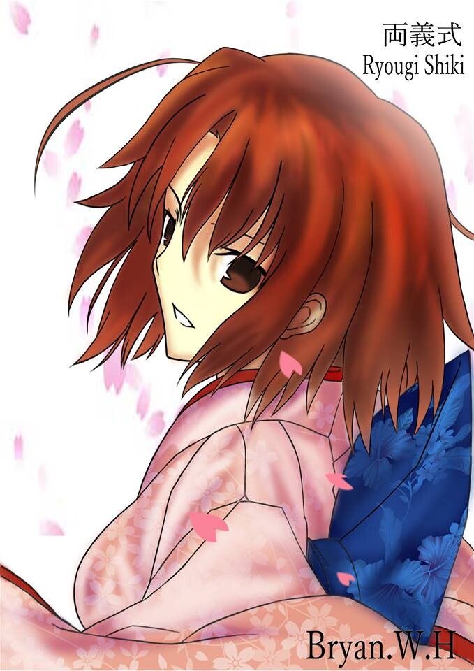 ArtStation - Ryougi Shiki (Fanart)