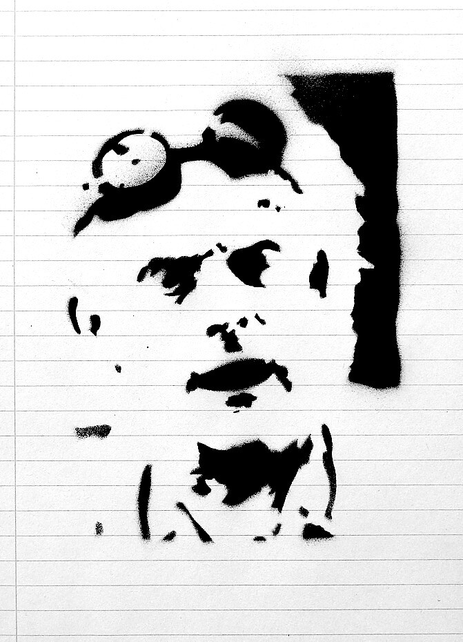 ArtStation - Stencil portrait