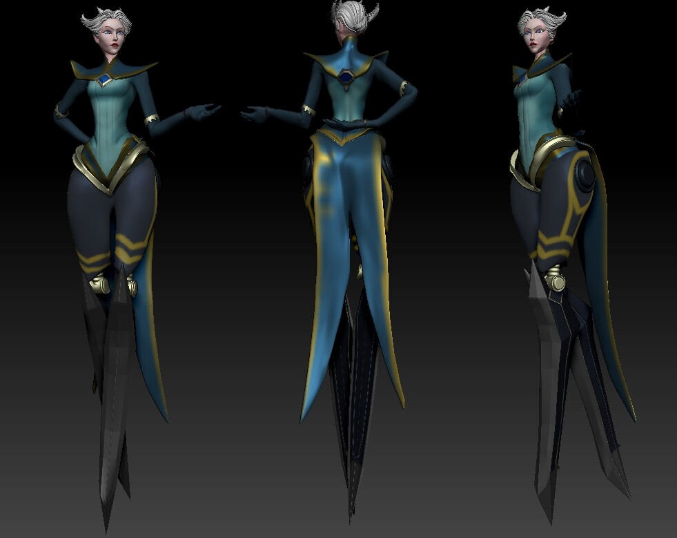 ArtStation - Camille character modeling