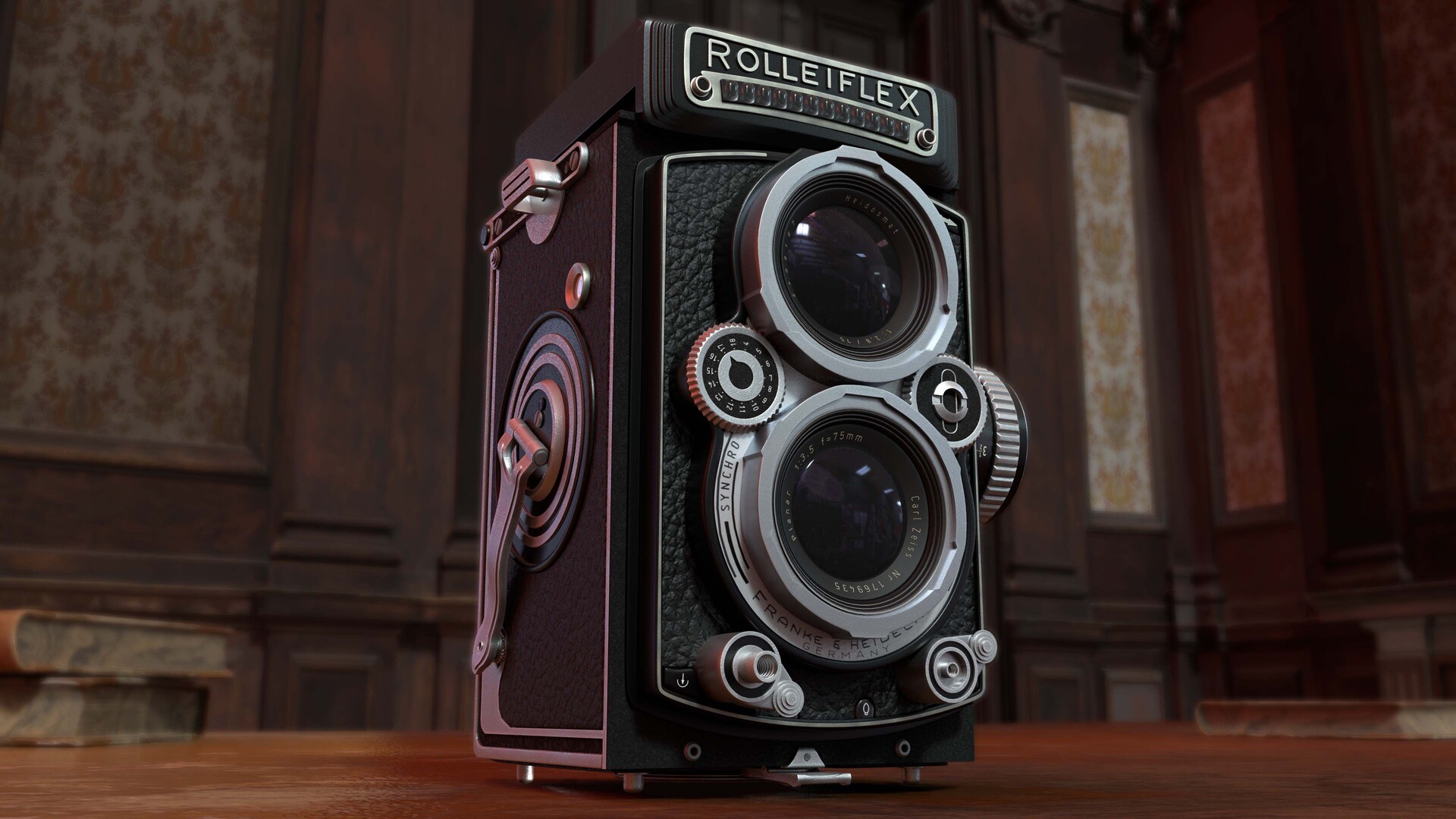 ArtStation - Camera Rolleiflex