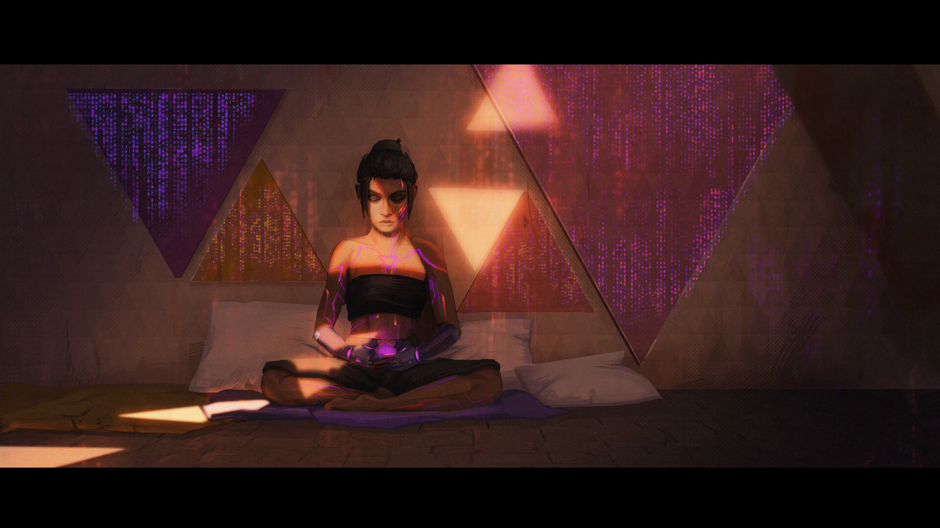 ArtStation - Triangle meditation