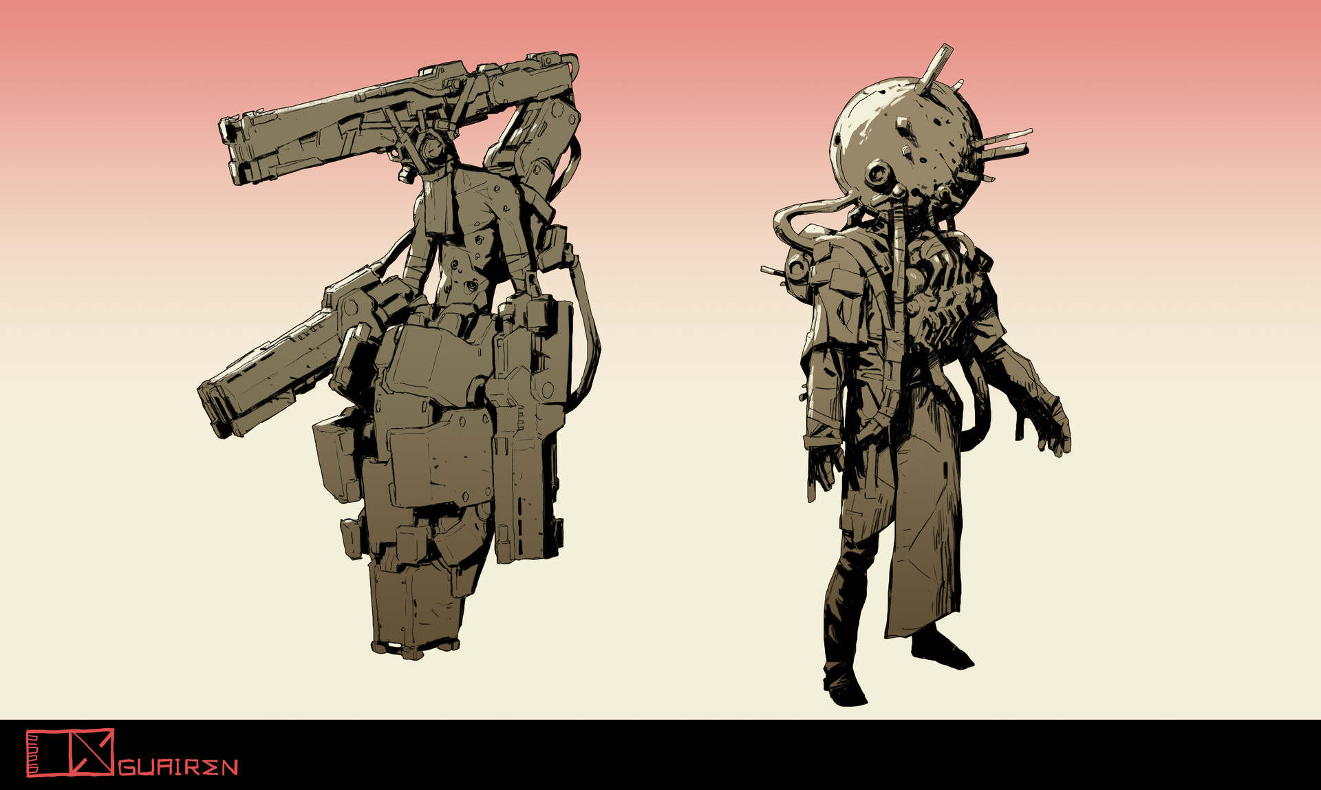 ArtStation - GUAI REN 练习