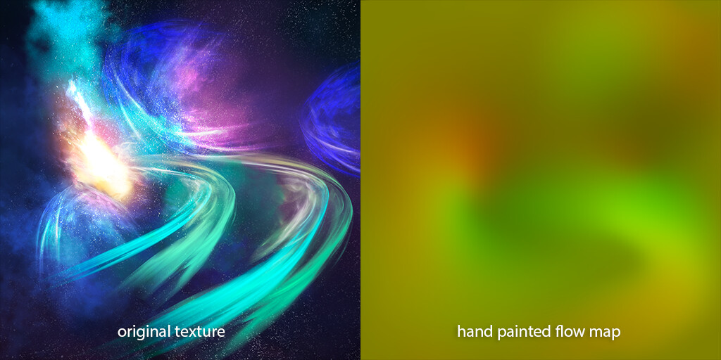 Burç Tuncer - Infinite Loop Flowmap Sprite Shader