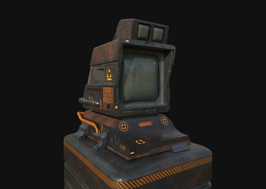 ArtStation - Sci-fi screen